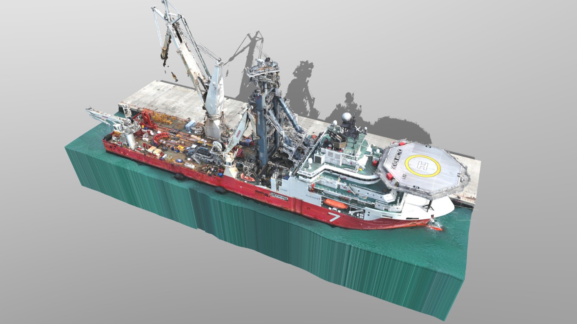 SEVEN ARCTIC PIPE LAYER / SUBSEA 7 - 3D model by Şevki ÜNAL (@shewkie ...