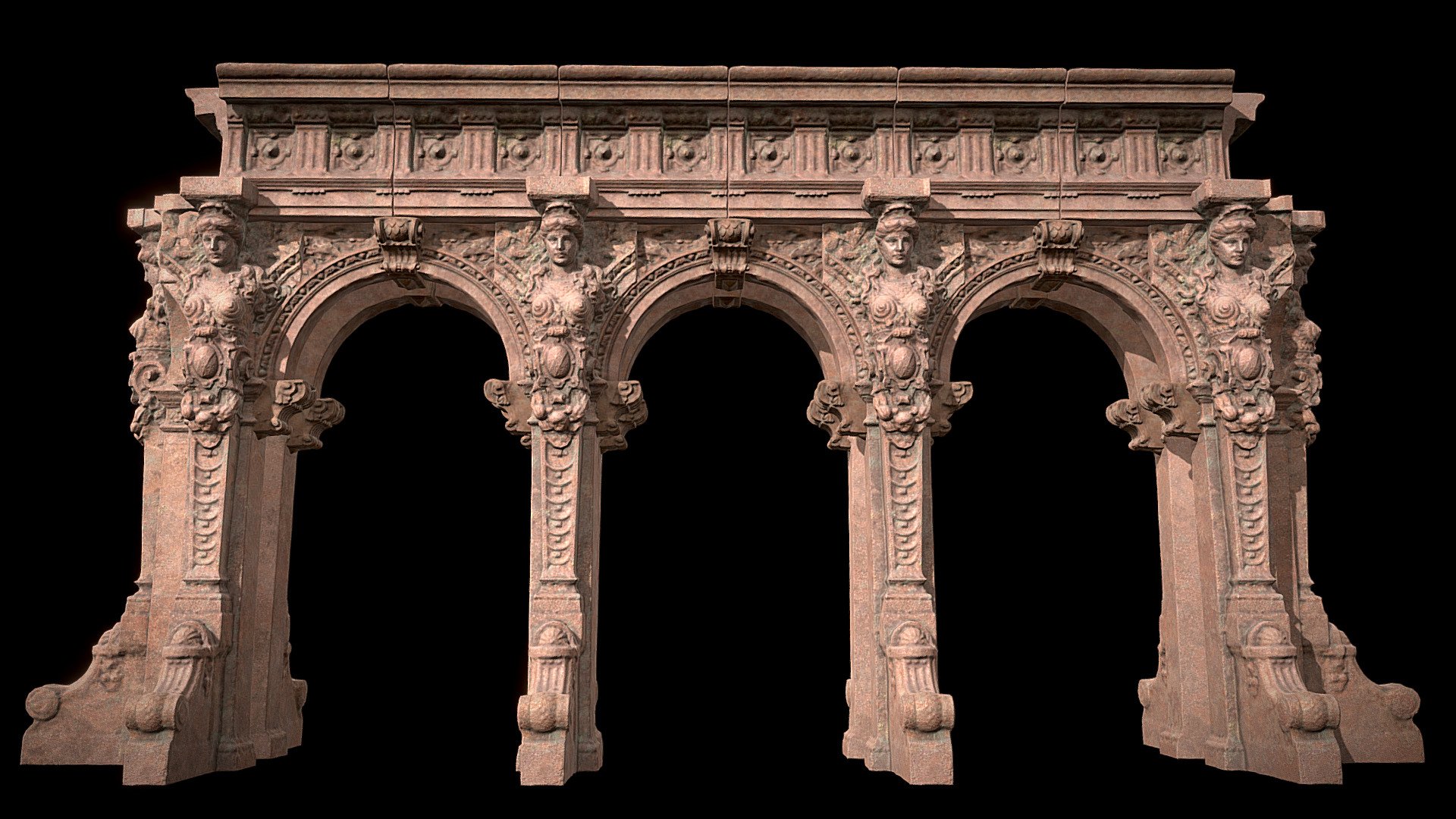 Red Sandstone Heidleberg Pieces - Download Free 3D model by Jason Dovey ...