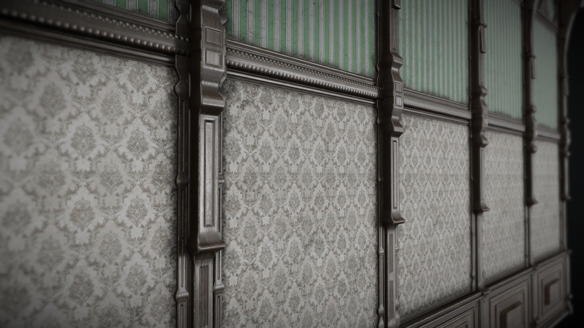 Wall Molding - Download Free 3D model by Ruslan Malovsky (@malovsky ...
