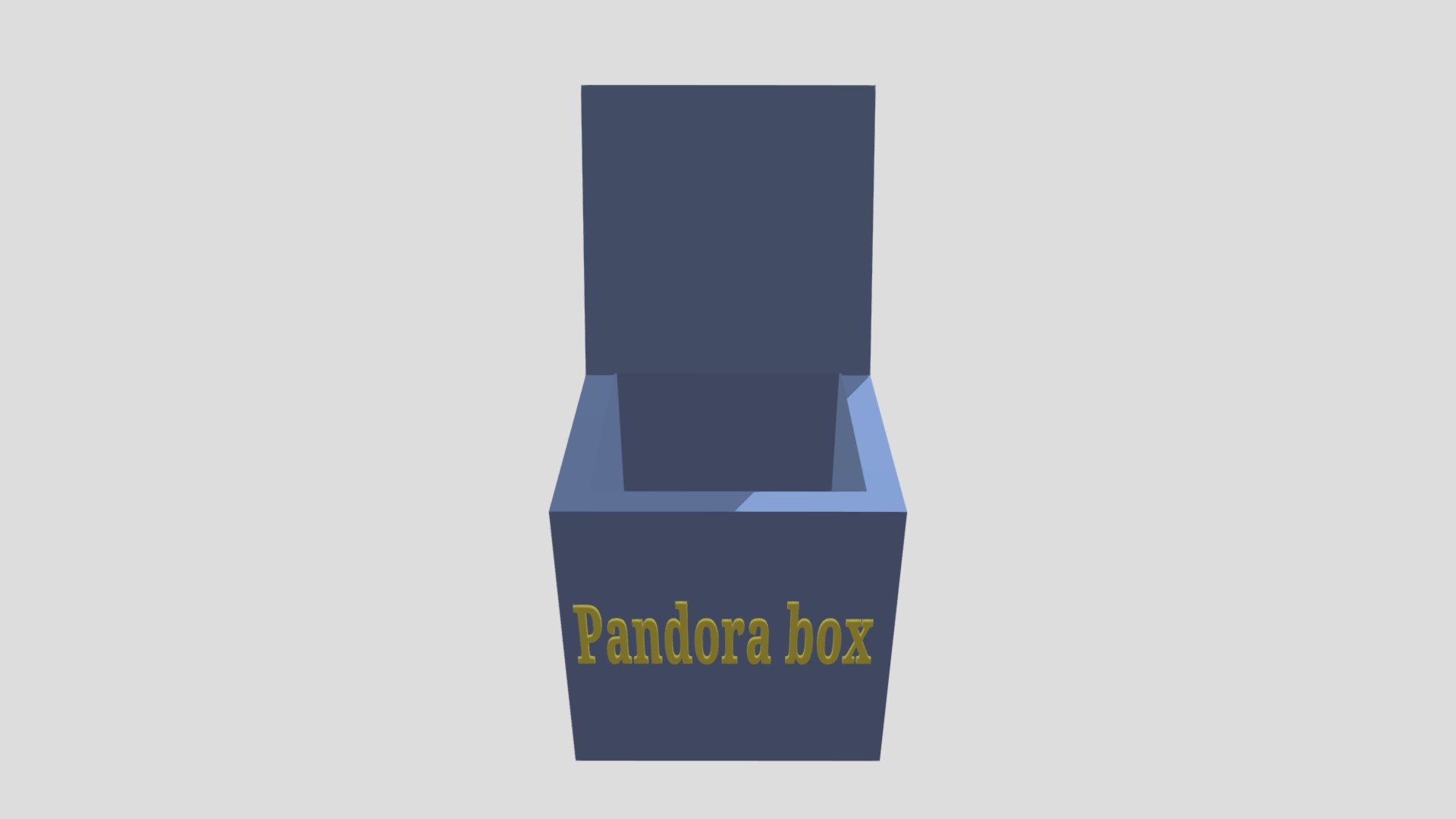 Pandora Box - 3D model by ok.kai [95610f0] - Sketchfab