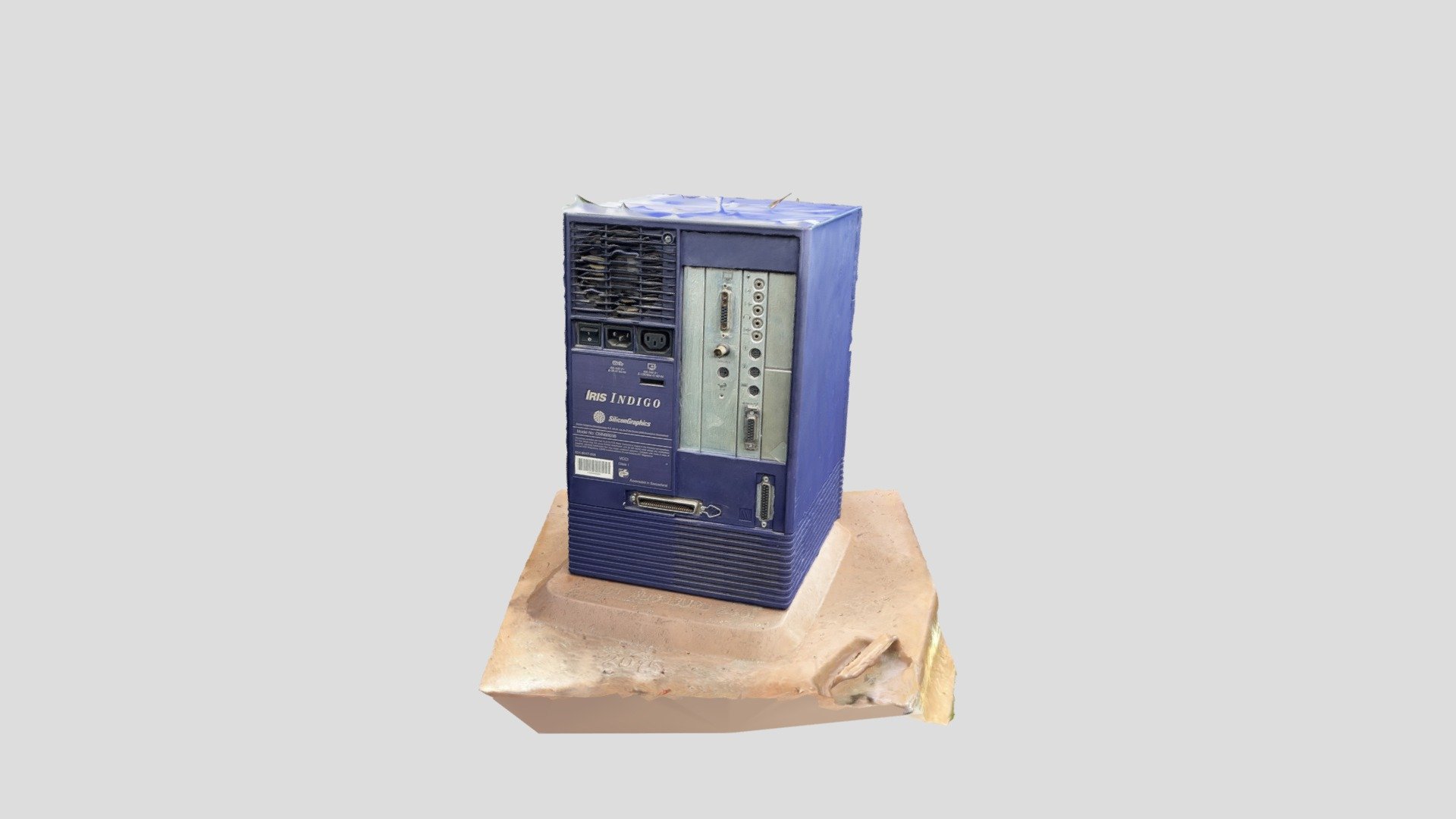 Silicon Graphics Iris Indigo Elan - Download Free 3D model by andyxor ...