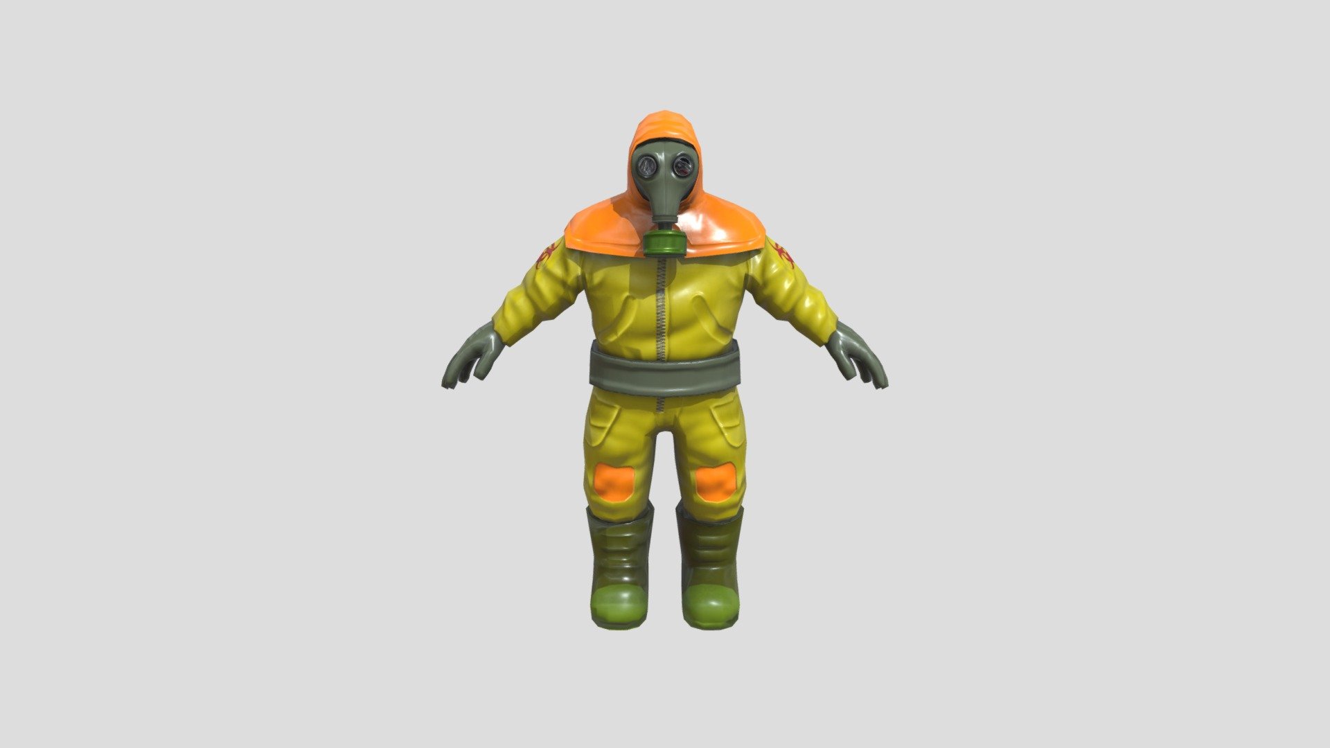 Hazmat suit - Download Free 3D model by Wili34986 [956244f] - Sketchfab