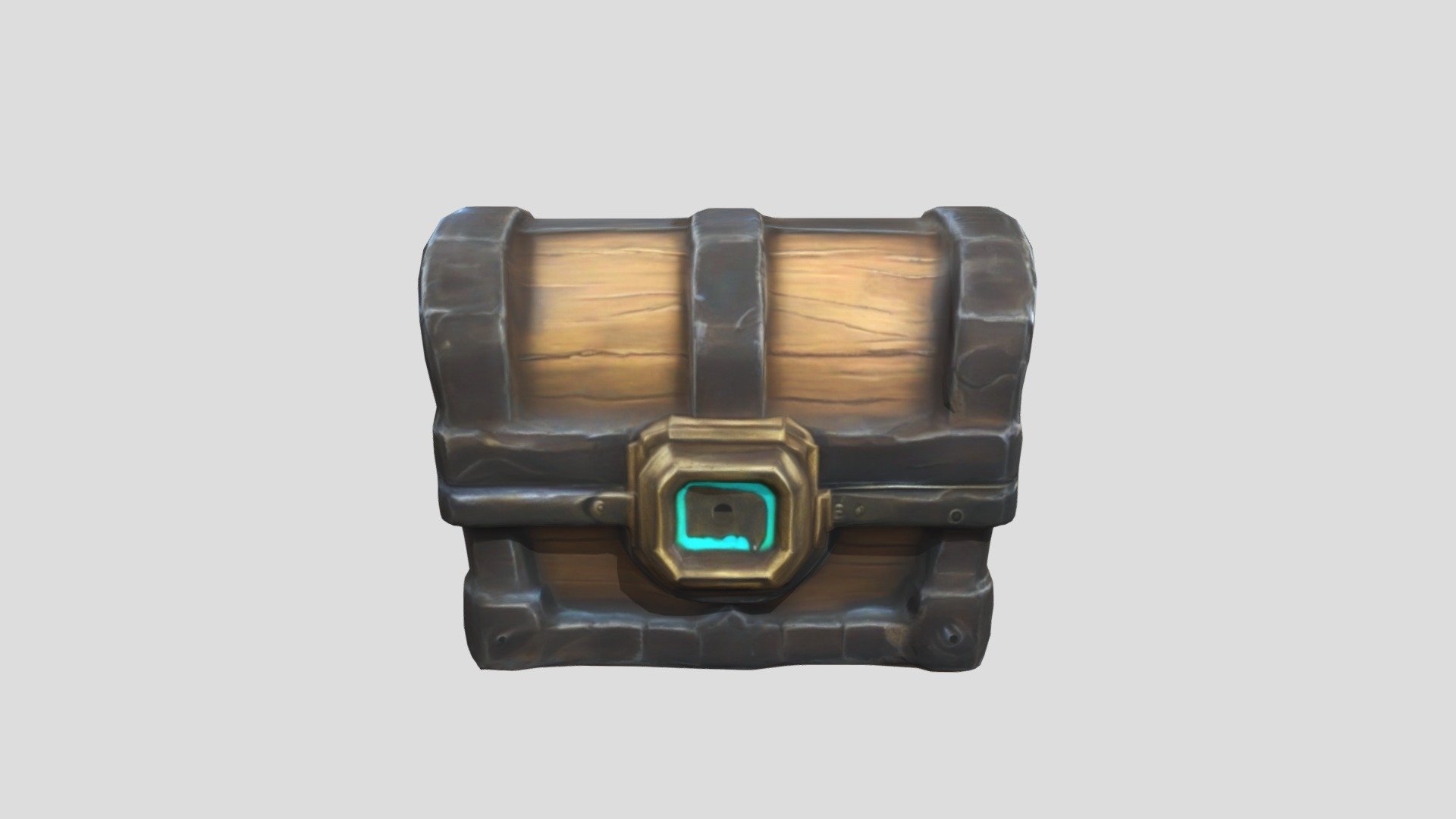 Treasure Chest with Blue Sigil - 3D model by Dott (@chenyong.arch ...