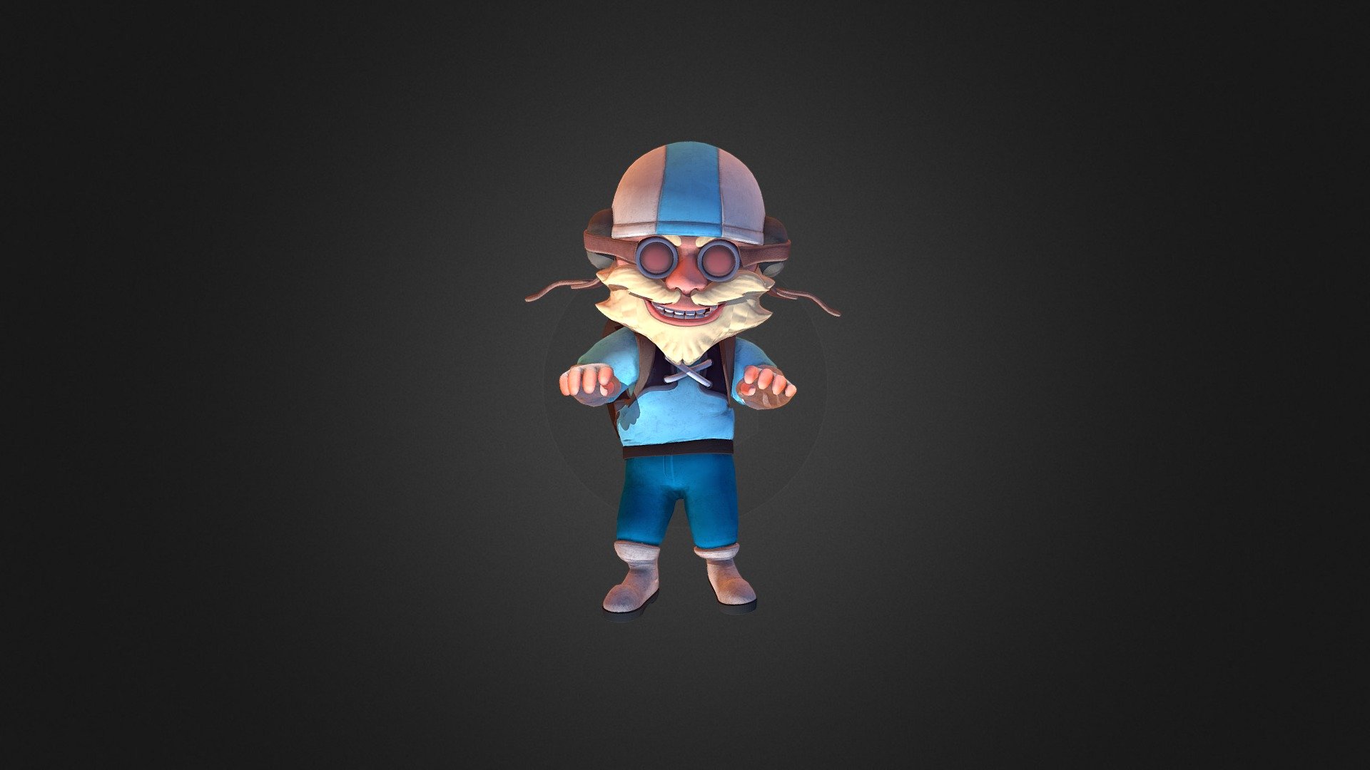 Rocket guy running - 3D model by KEWAG (@kewag.ch) [95648a1] - Sketchfab