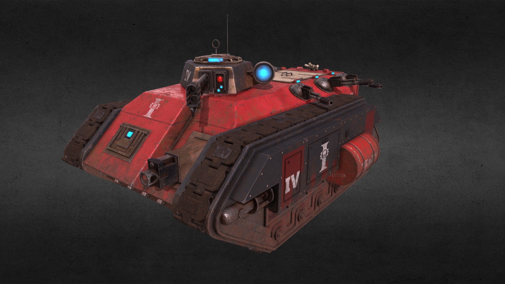 Inquisition Chimera WH40k - Download Free 3D model by Semyon ...