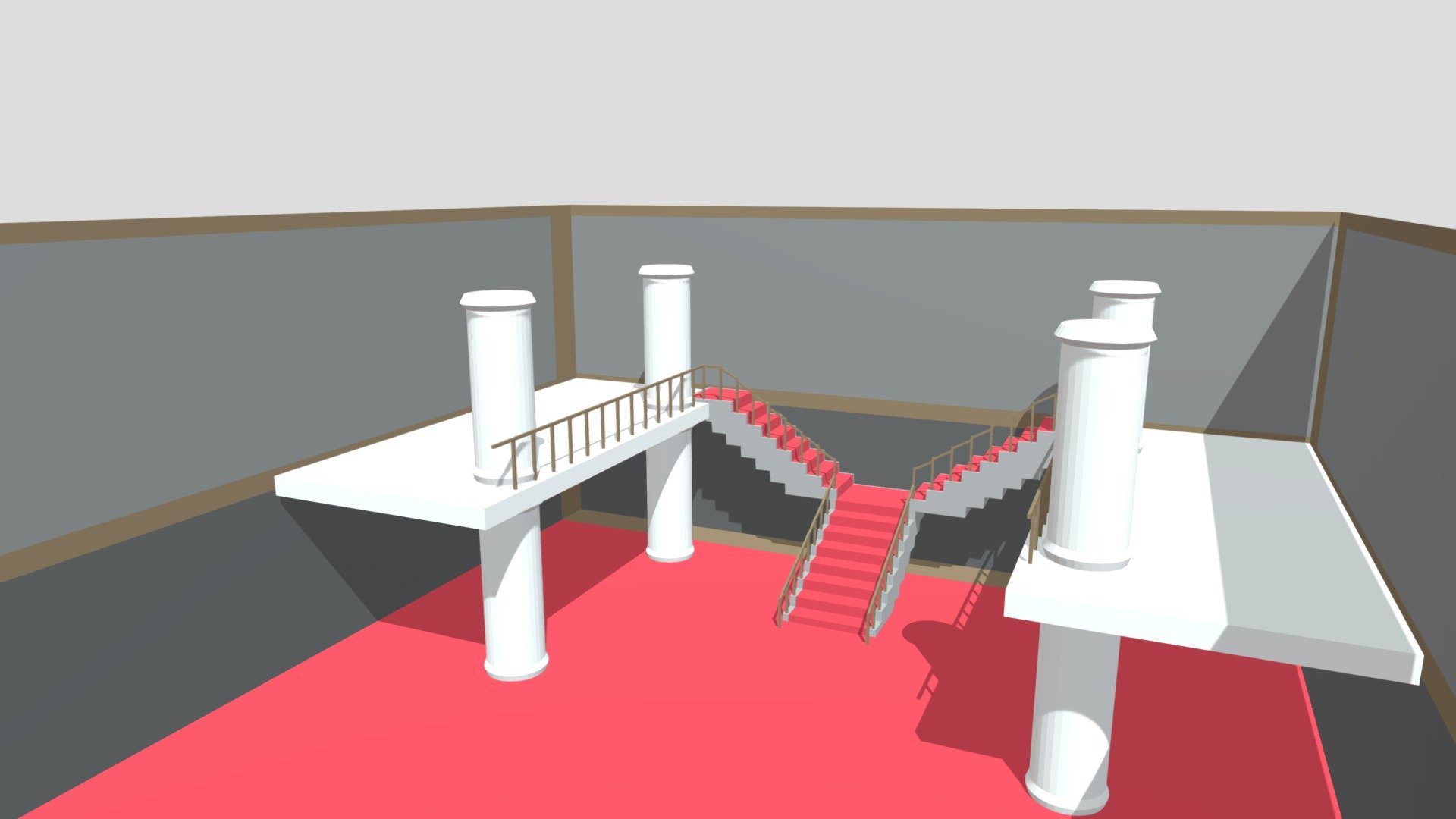Gamer Stairs - 3D model by Squadrilogy [9566eec] - Sketchfab