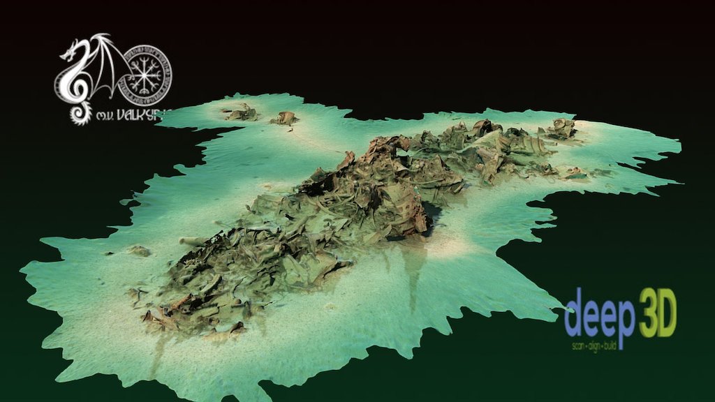 Wreck of Submarine UB 116 - 3D model by Deep3D (@simonbrown) [95677ad ...