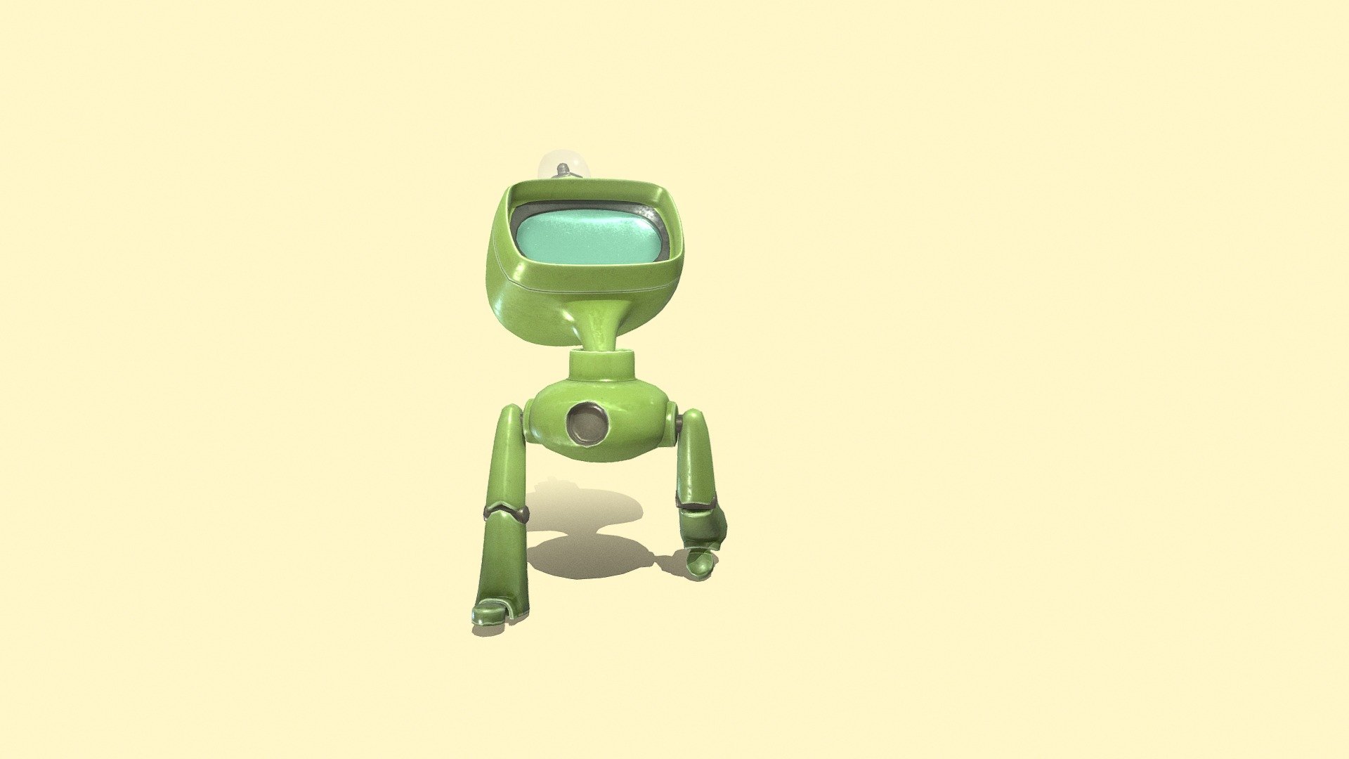 Lil' Bot - 3D model by StevenVDGM [9567b6c] - Sketchfab