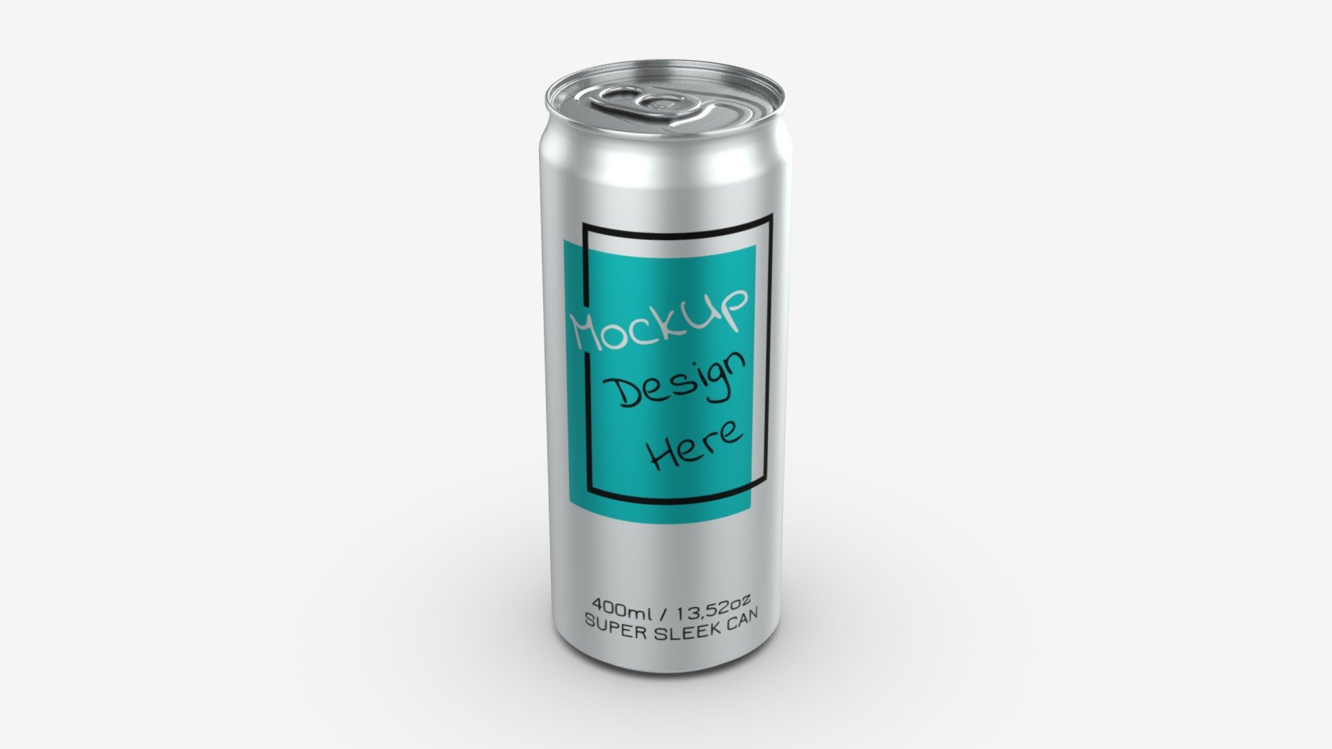 Super sleek beverage can 400 ml 13.52 oz - Buy Royalty Free 3D model by ...
