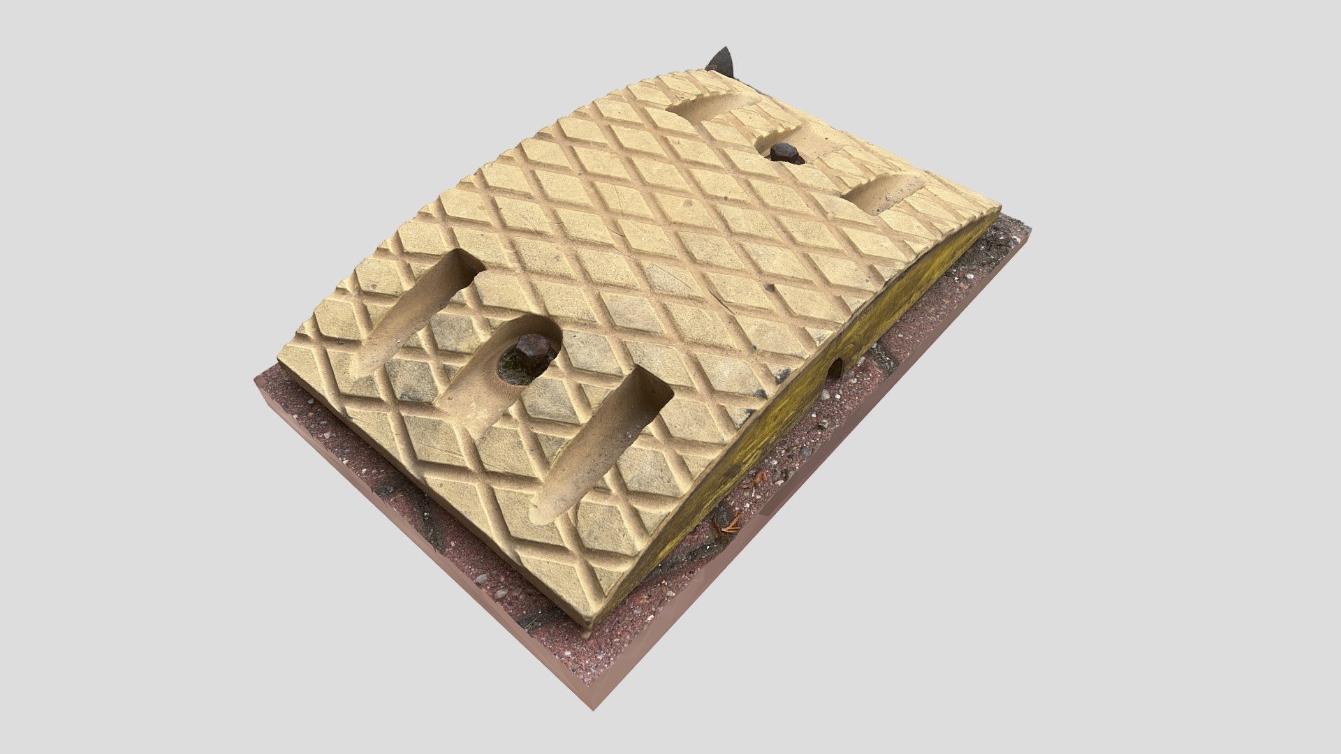 Speed Bump 02 - RAW Scan - Buy Royalty Free 3D model by Modulus Scan ...