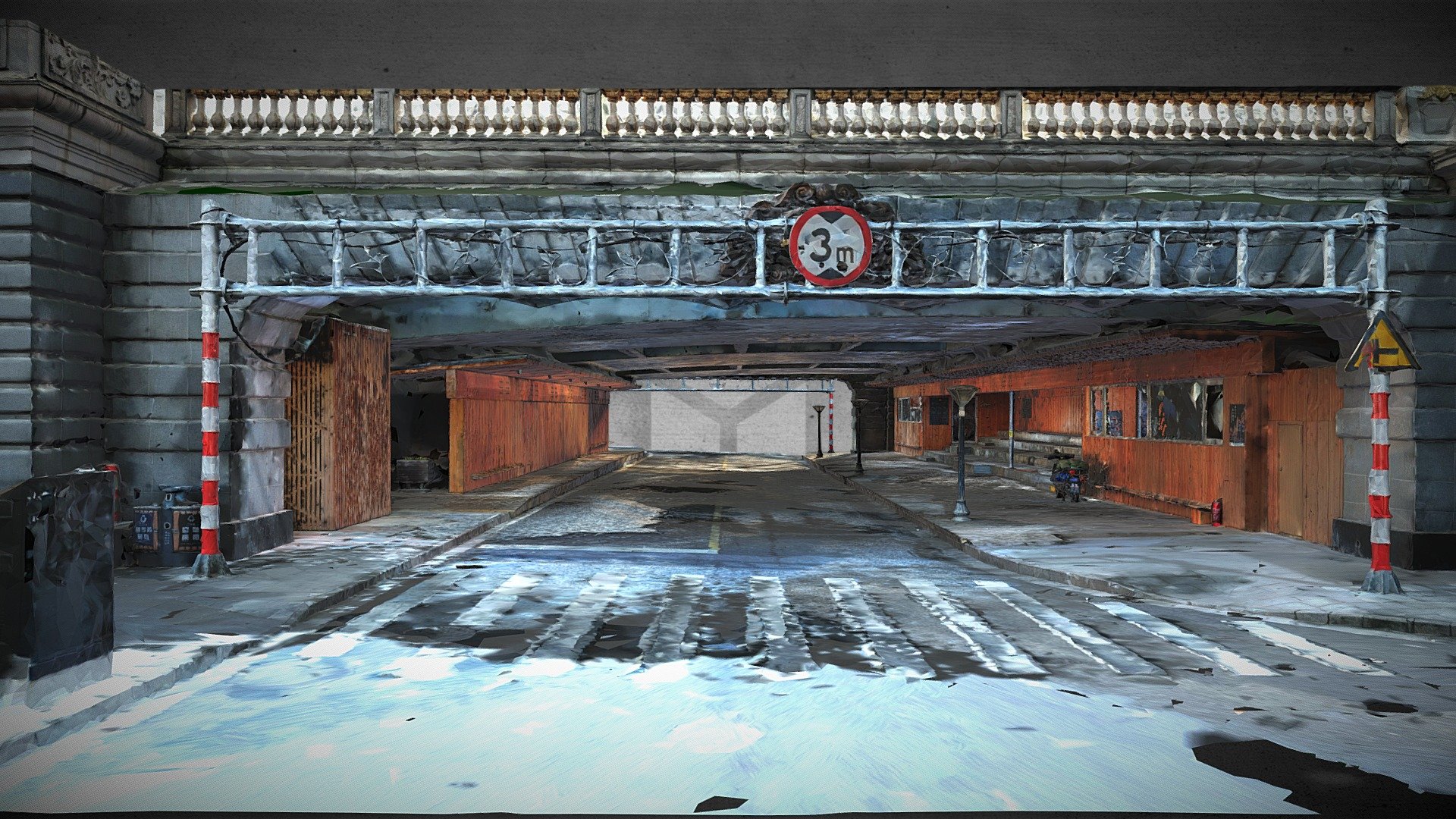 Wuning Road Bridge Cave - Download Free 3D model by Tigershill ...