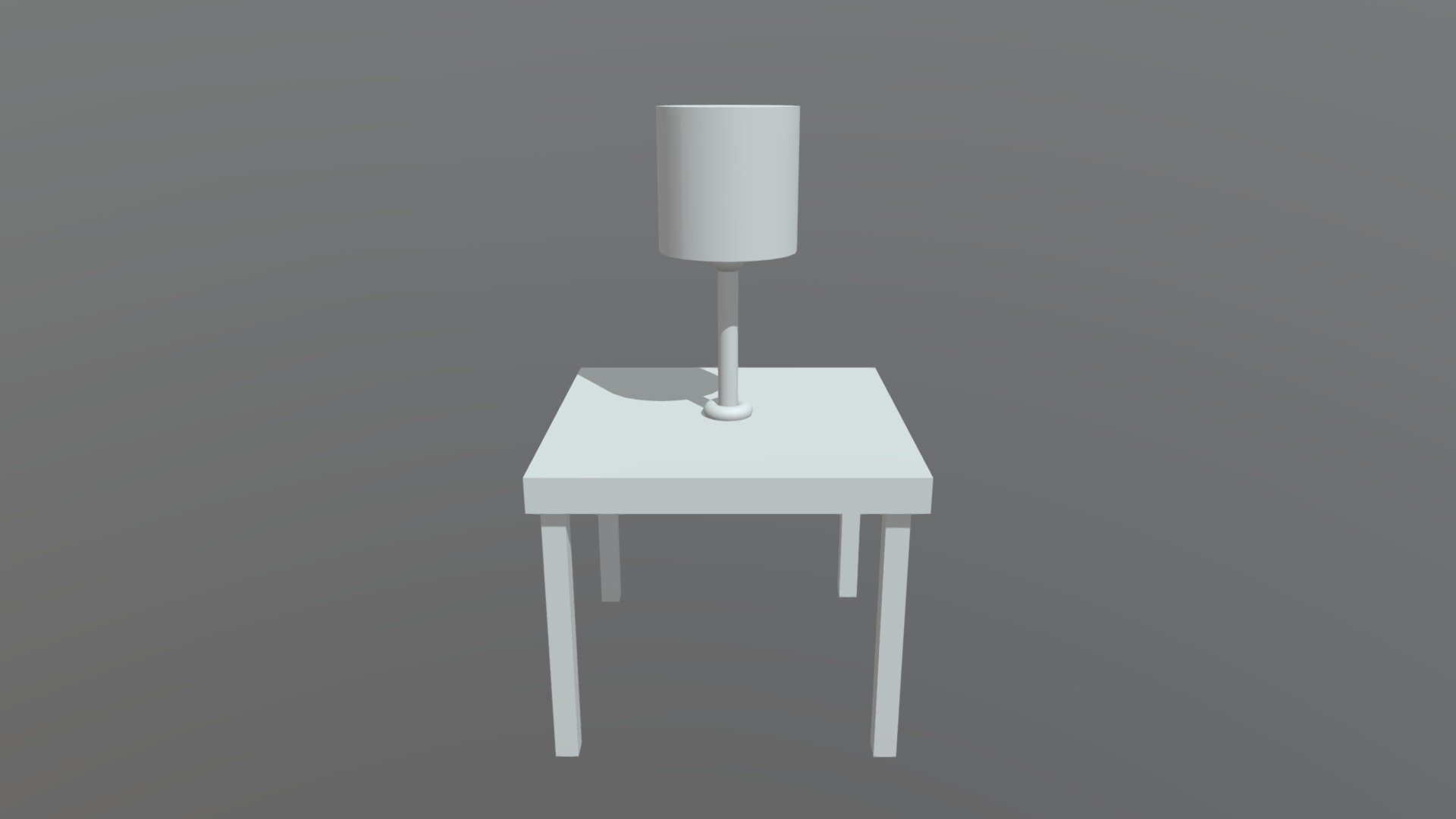 Table And Lamp - 3D model by Moreganoo [956da96] - Sketchfab