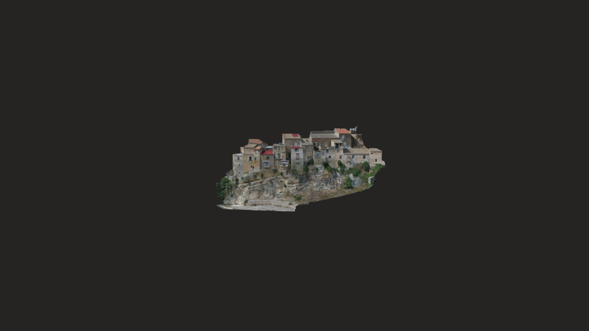 Burgio - 3D model by Geoverticale [956ddec] - Sketchfab