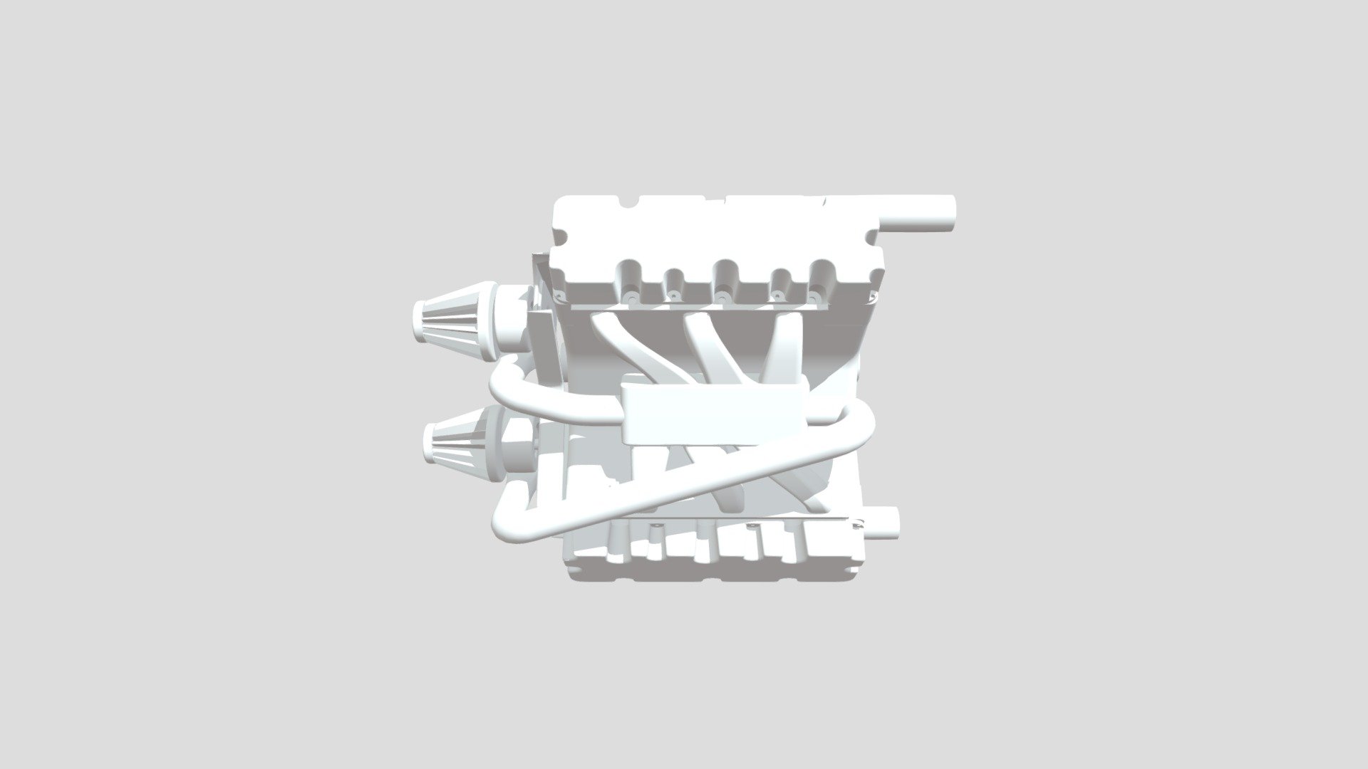 V6 Turbo Engine - 3D model by satya (@satya97) [956ff44] - Sketchfab