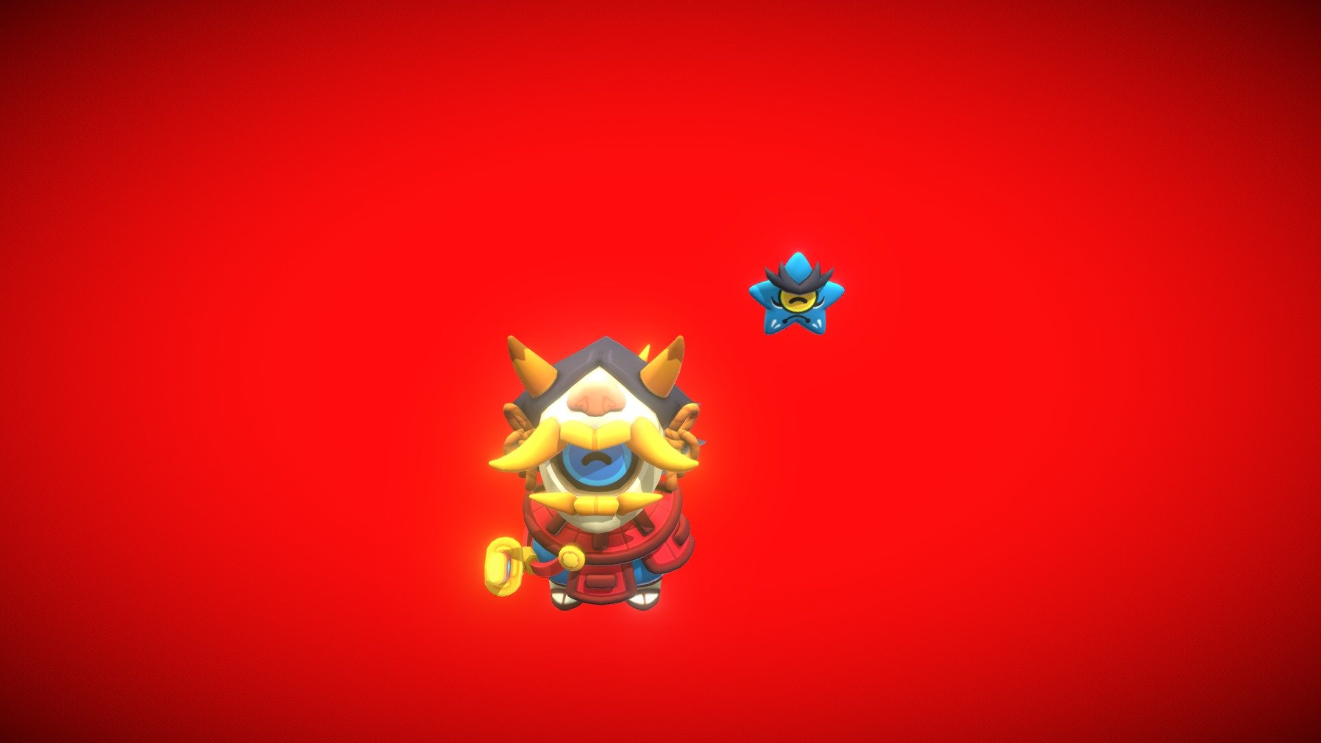 Oni Otis t-pose Brawl Stars - Download Free 3D model by shertiku ...