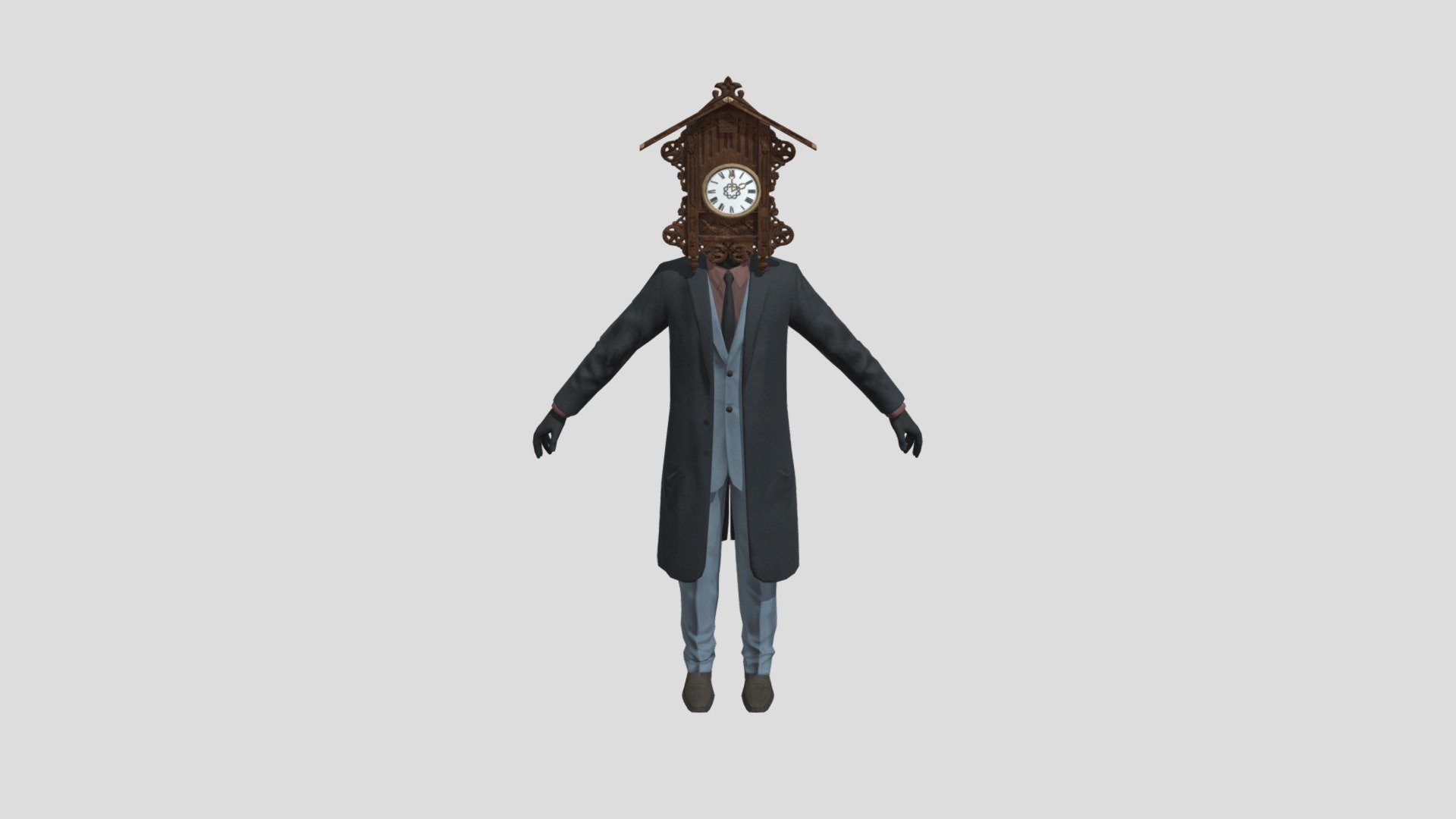 Cuckoo Clockman - Download Free 3D model by BroThinksHesInTheNBA ...
