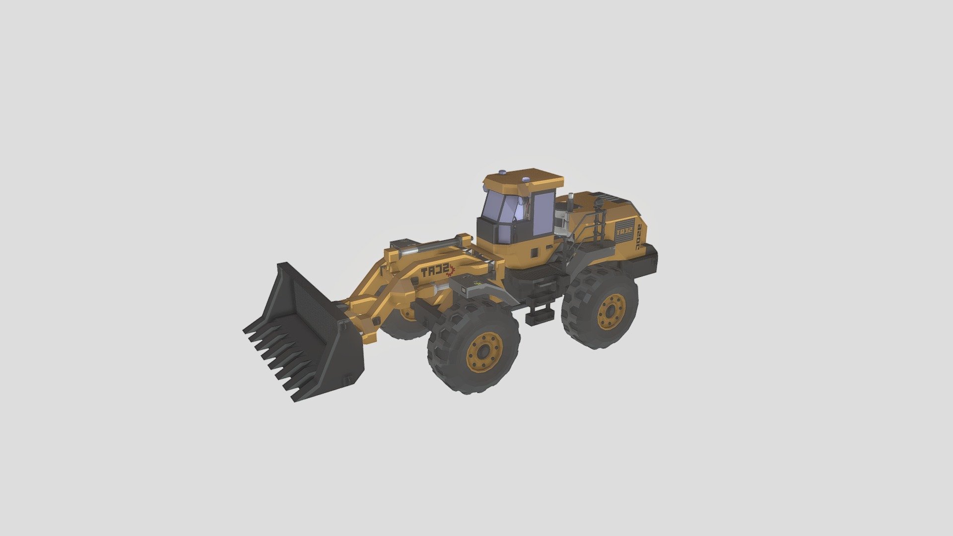 Stormworks Export - SCAT 950G Wheel Loader - 3D model by zizo.chti ...