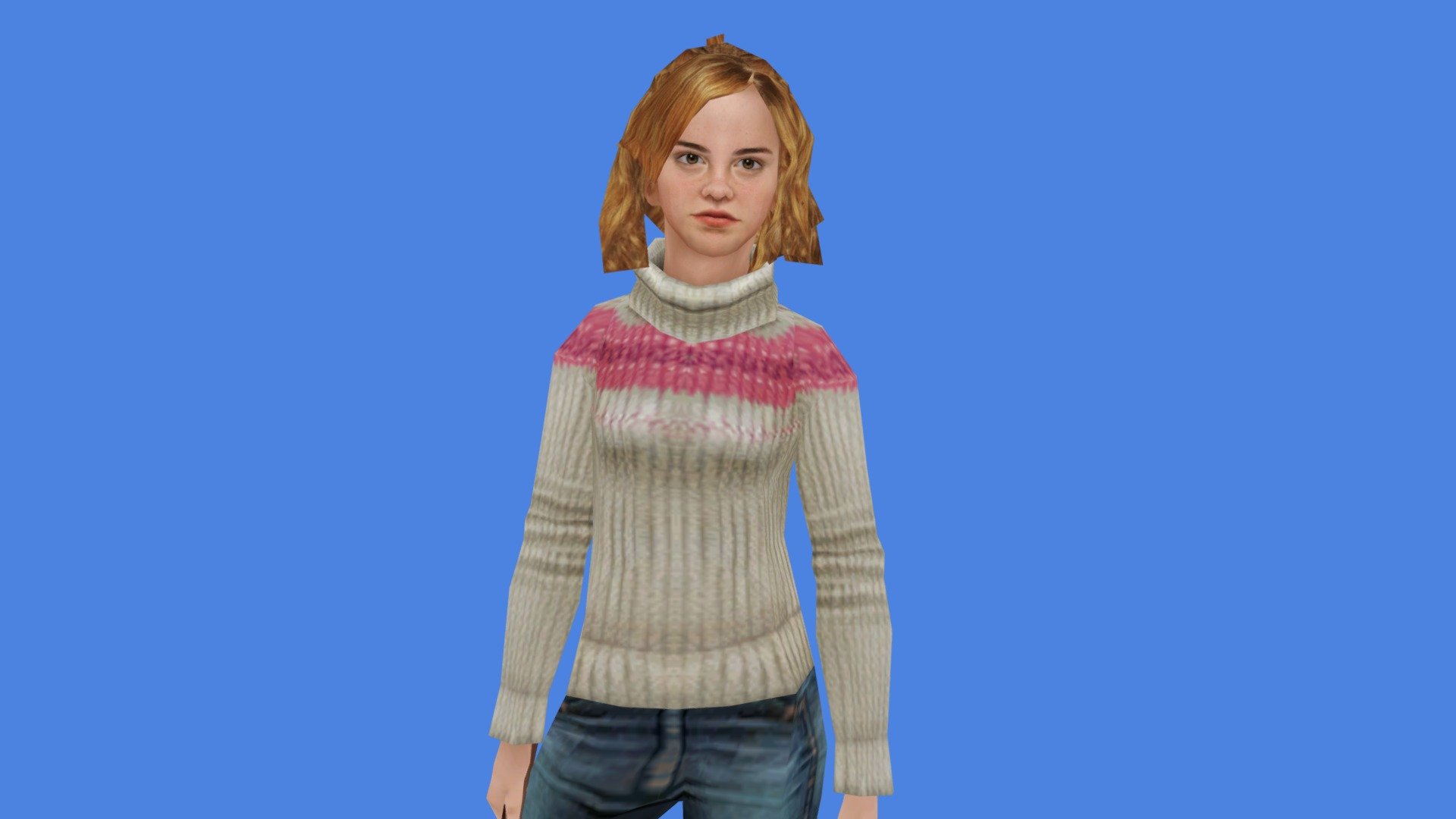 Hermione Granger - Download Free 3D model by zack_graham [9571478 ...