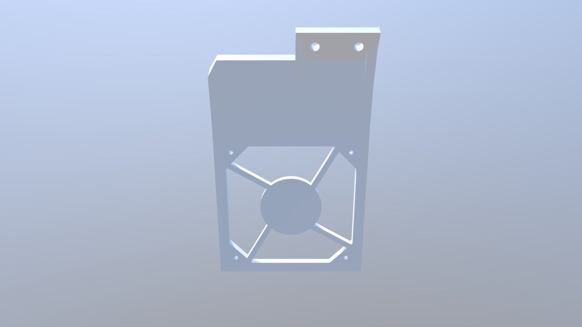 Fan Mount Rev2 - 3D model by k-ueda [9572578] - Sketchfab