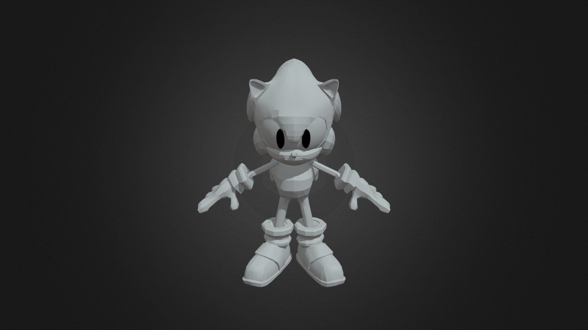 Sonic Final Mesh - Download Free 3D model by ariklemon [95733a6 ...