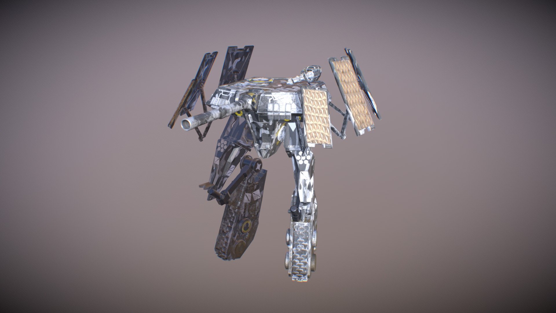 Mech [201] - 3D model by mercer77 [95735b8] - Sketchfab