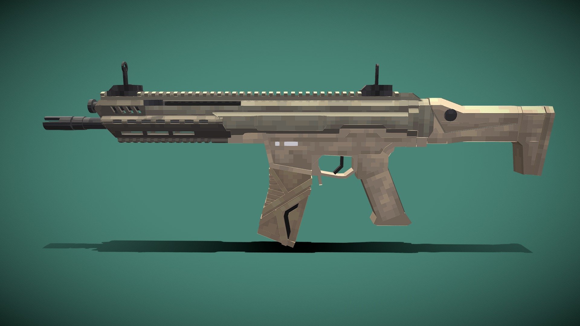 Hk433 prototype 5 - 3D model by MMecha [9573f63] - Sketchfab