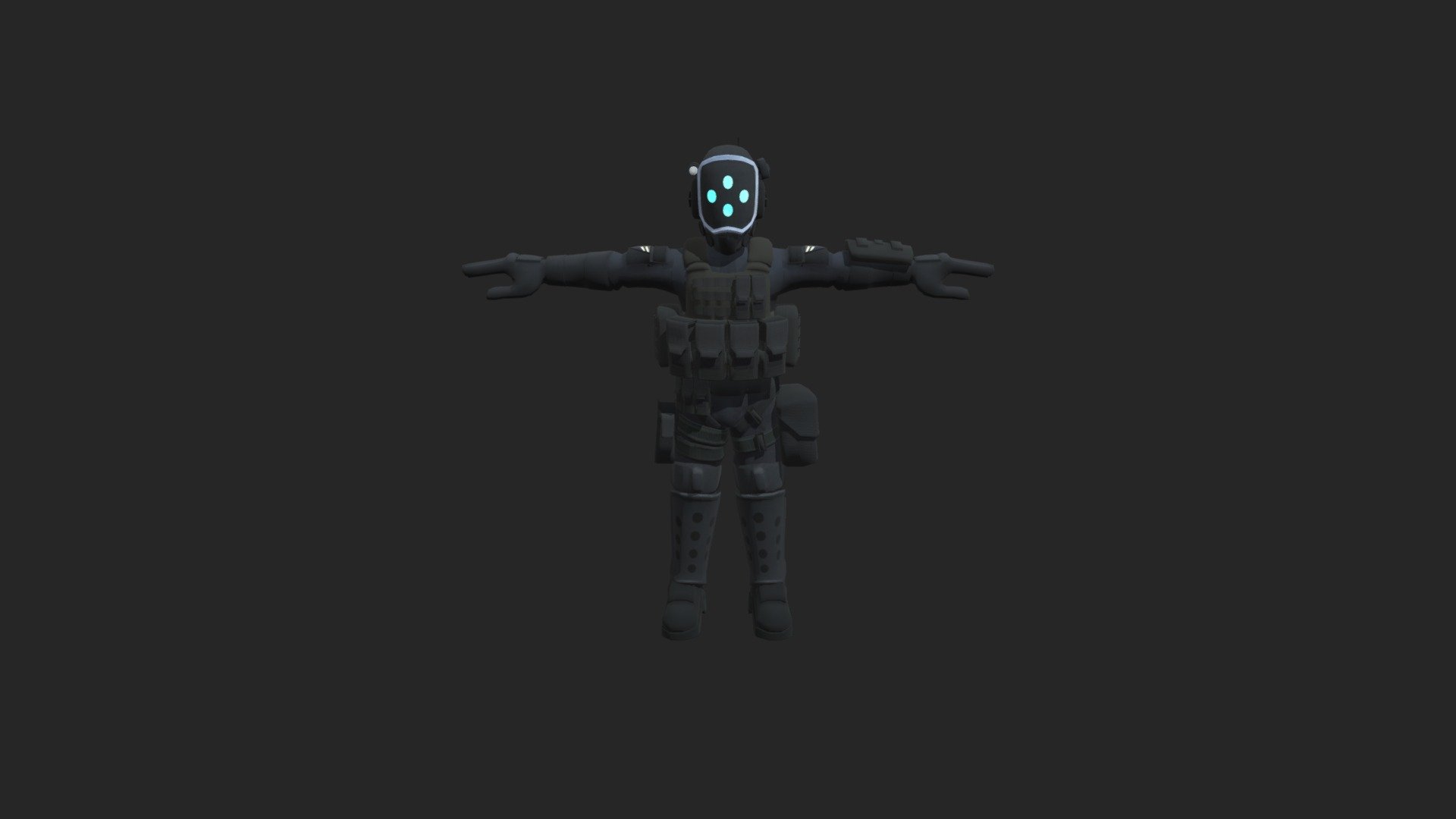 Taikon Klan Infantryman - 3D model by Karl K Patts (@karlkpatts ...