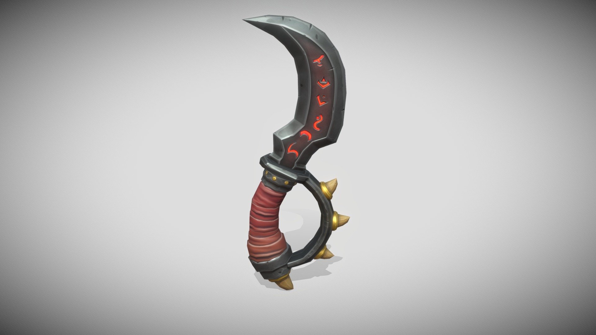 Stylized Dagger - 3D model by natanescarpi [9575954] - Sketchfab