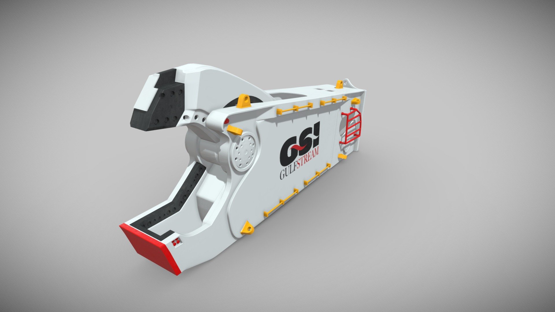 GSI Gulf Stream Hydraulic Shear Assembly OSS 20 - 3D model by Labicko ...