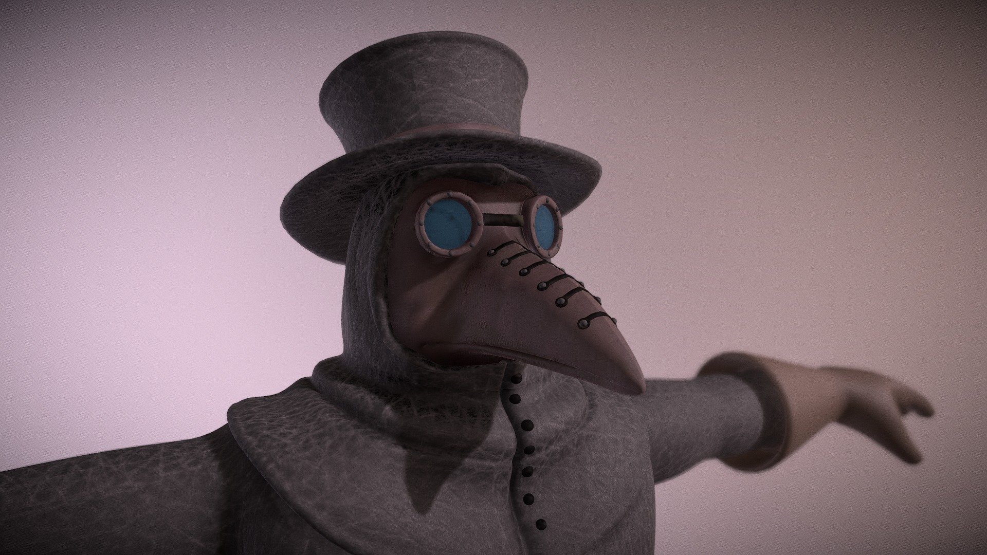 PLAGUE DOCTOR - 3D model by 3D Model Dump (@3DModelDump) [9579833 ...