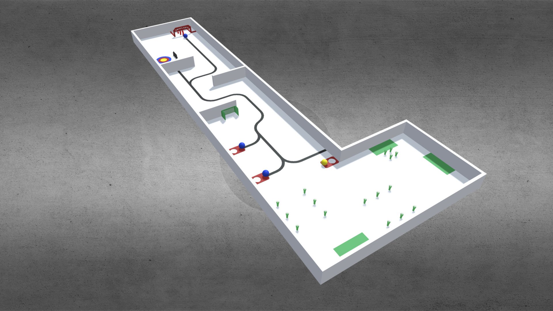 Robotic track 2021 - 3D model by Sitetechno.fr [9579fd3] - Sketchfab