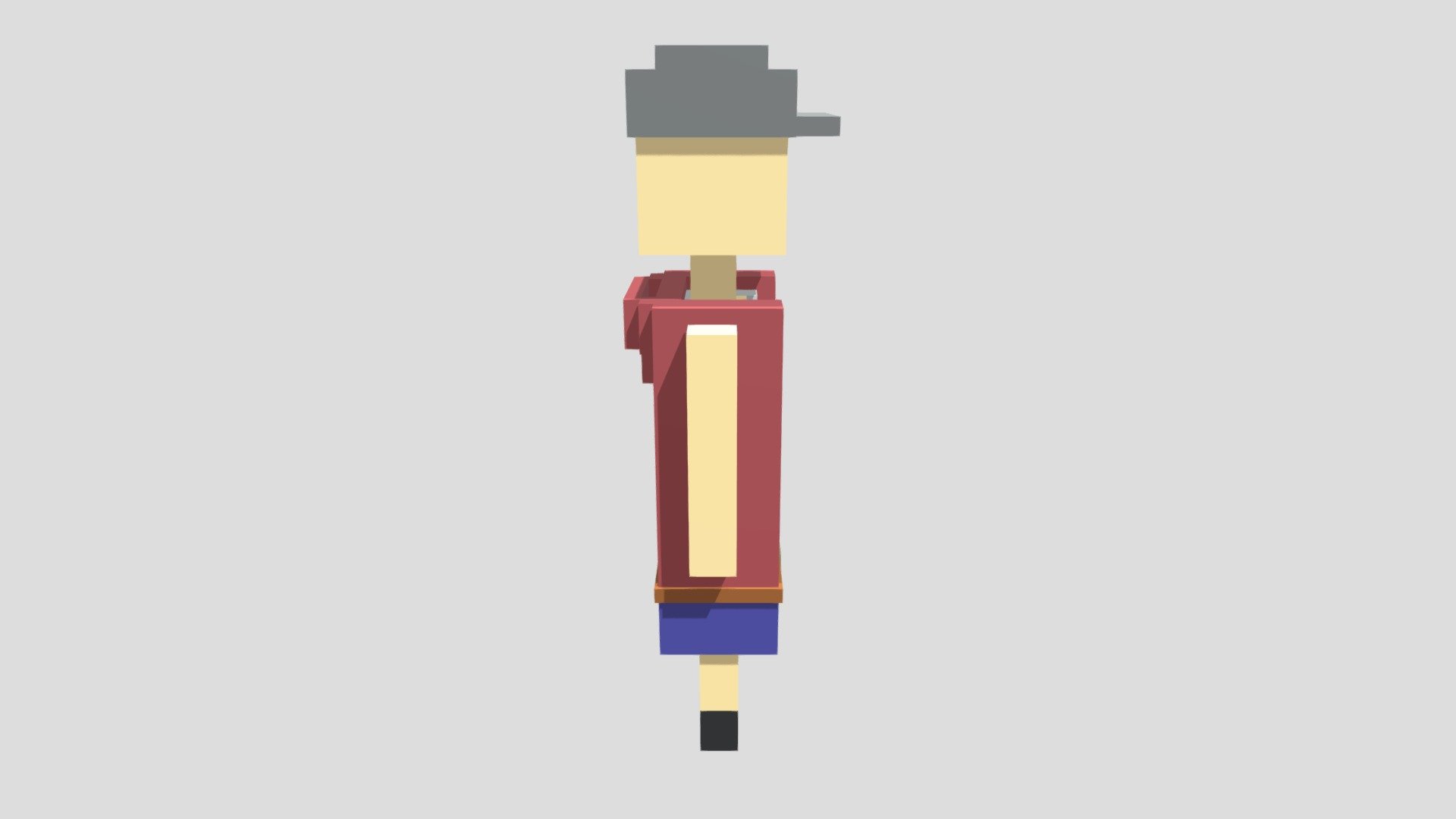 Simple Voxel Character - Download Free 3D model by balalauka62 [957a6ec ...