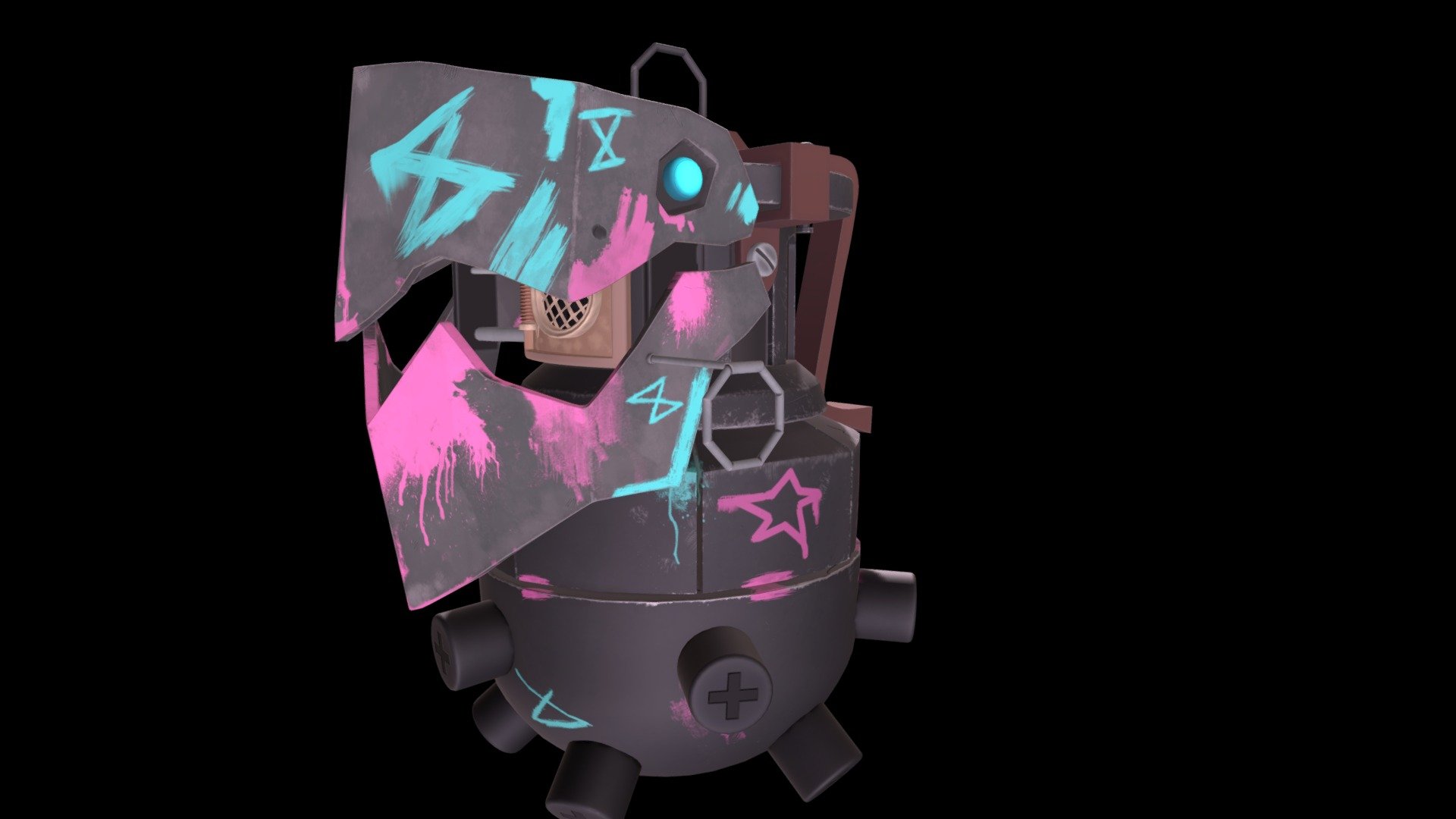 Jinx´s Grenade - Download Free 3D model by jacques_3D [957af01] - Sketchfab