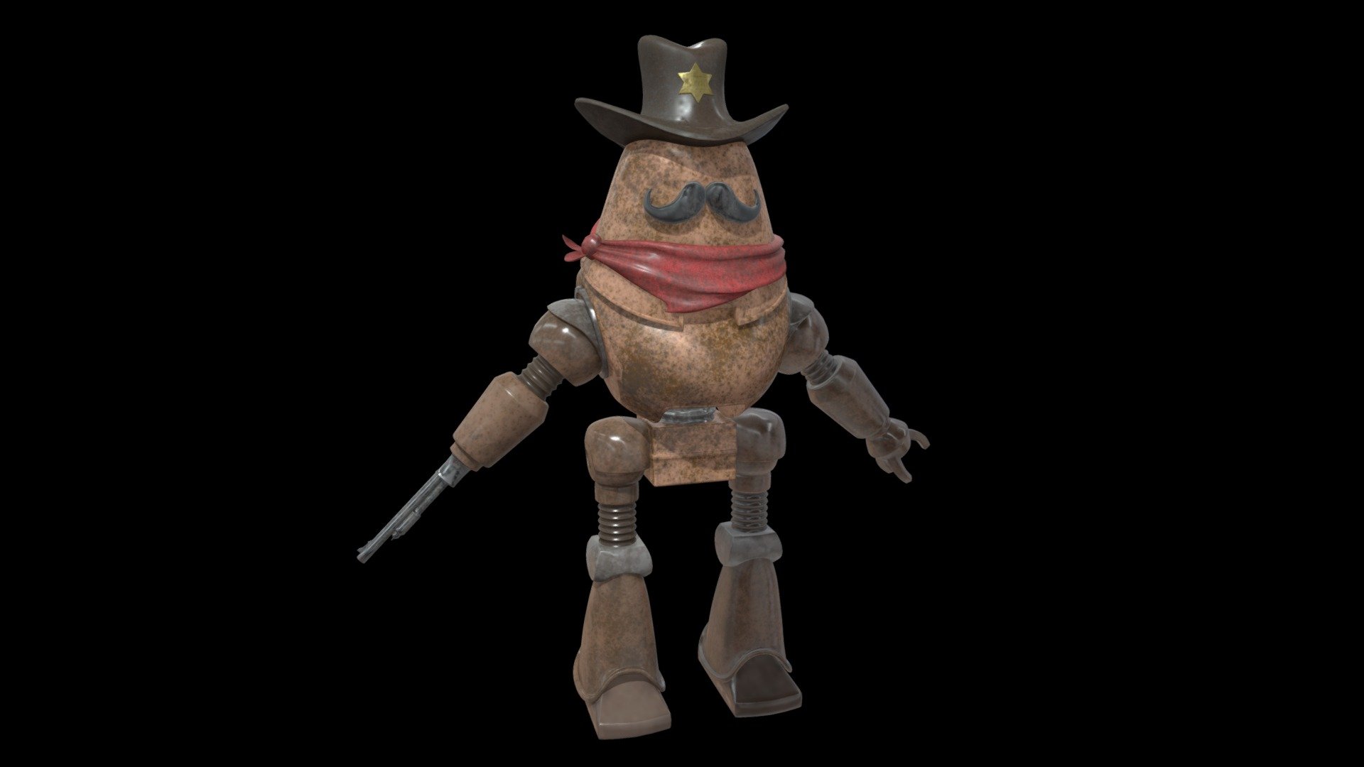 Sheriff protectron - 3D model by kaylaz085 [957c557] - Sketchfab