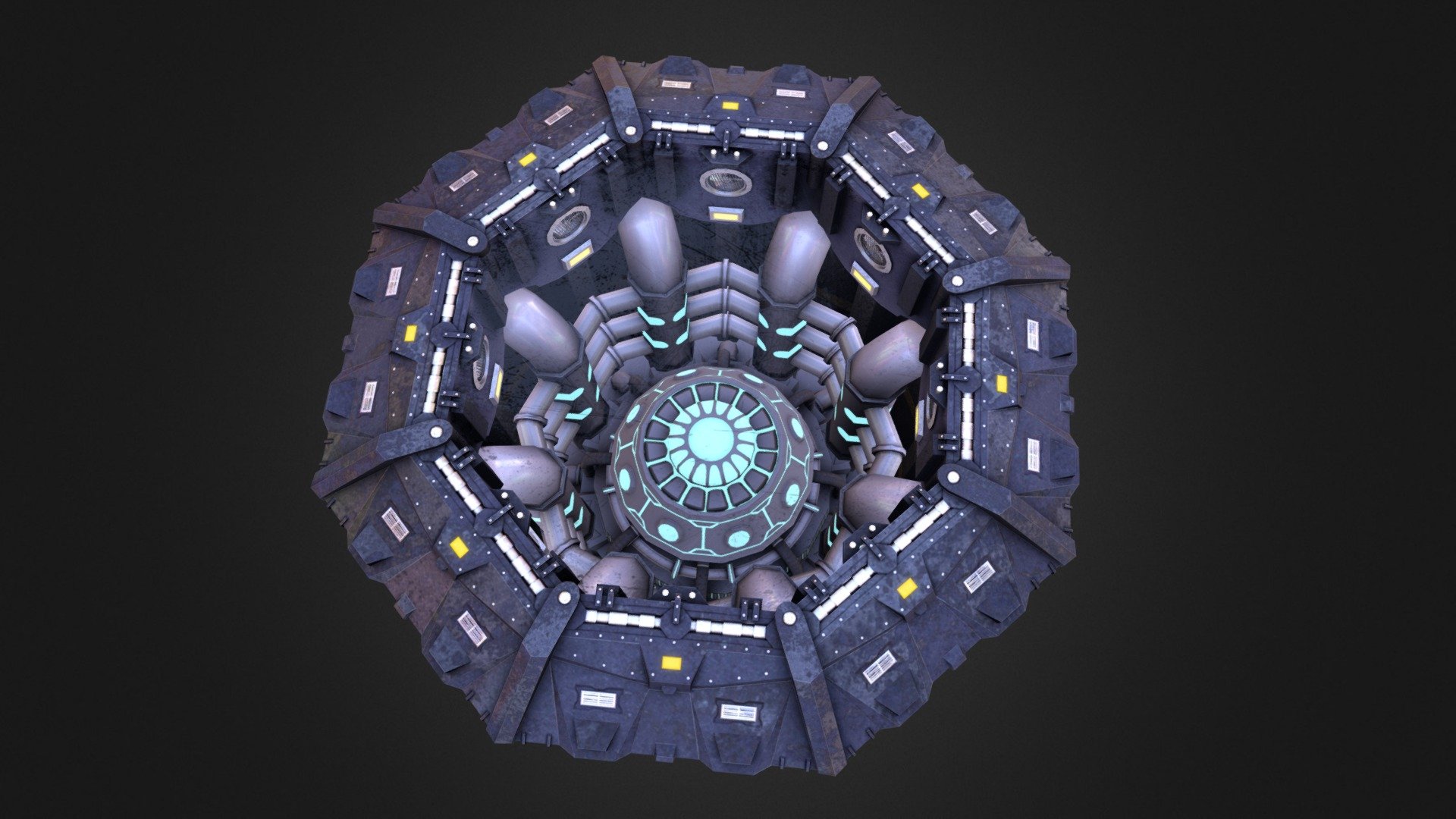 Reactor model - 3D model by keezekel [957c884] - Sketchfab