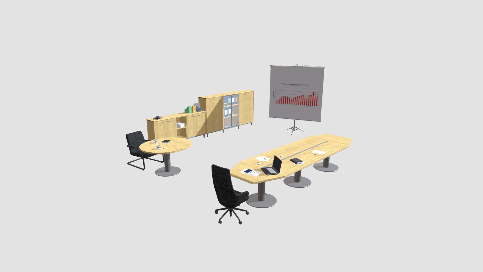 office set - Buy Royalty Free 3D model by Evermotion [957ce6b ...