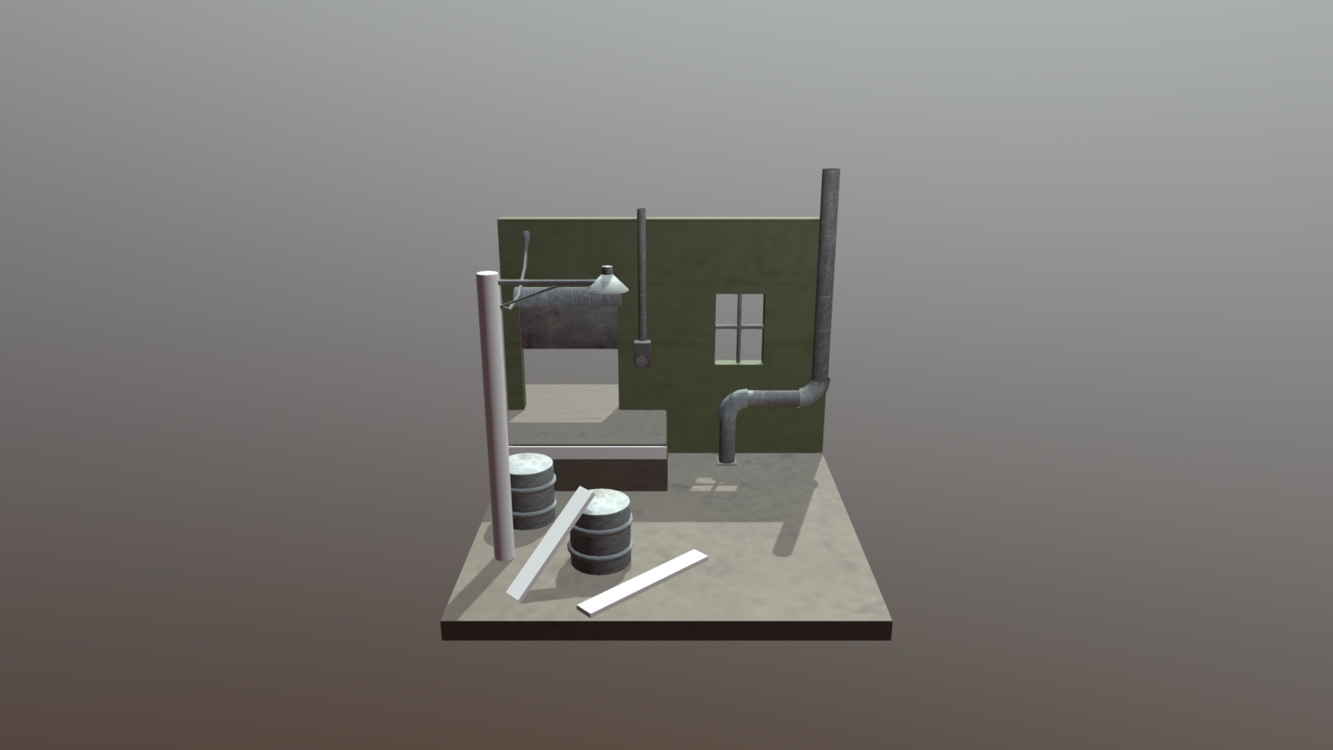 Alley - 3D model by Bobby3D [957f4f2] - Sketchfab