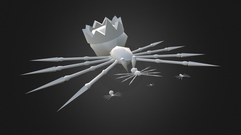 Space Spiders - 3D model by Charles Ruck (@cmruck) [958136e] - Sketchfab