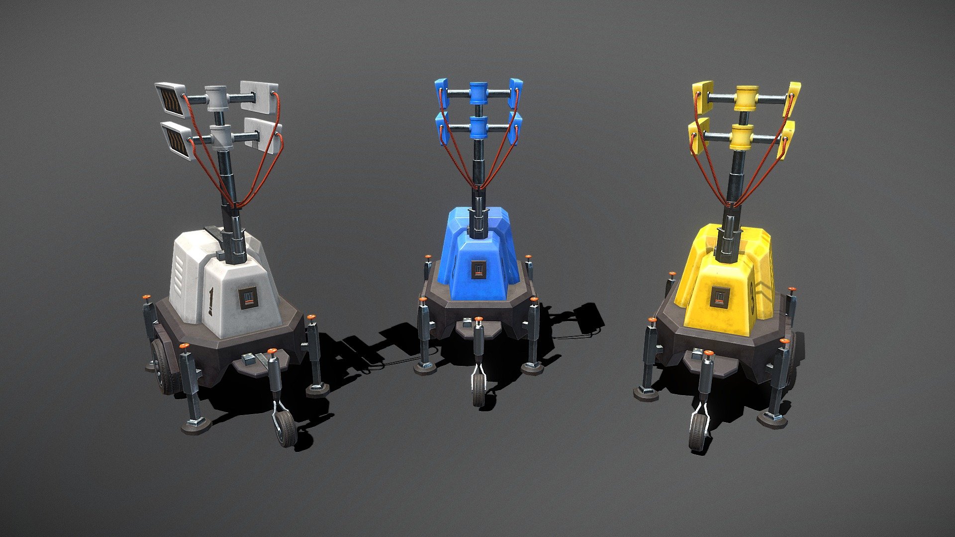 Tower Light - Download Free 3D model by Zufa (@Brandon..Chen) [9582814 ...