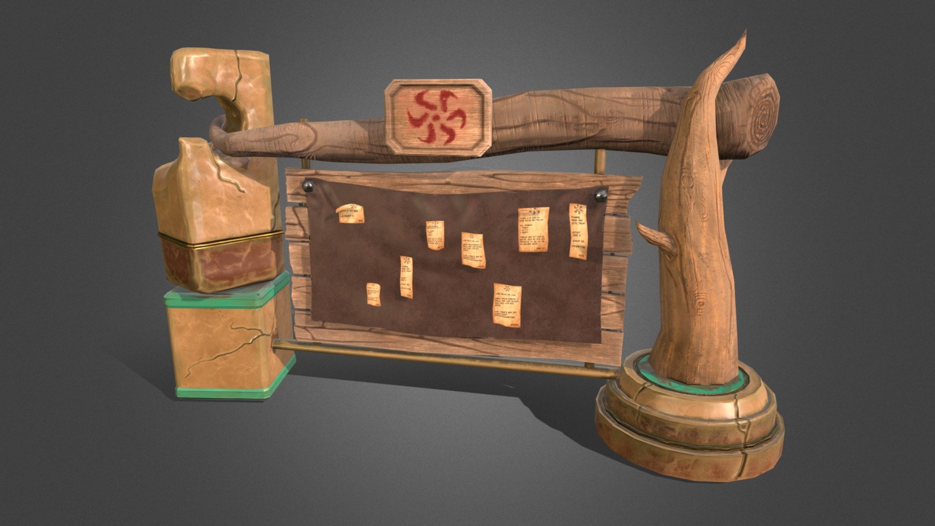 Quest Board | PrimeshotStudios - 3D model by Zemasu [95832c7] - Sketchfab