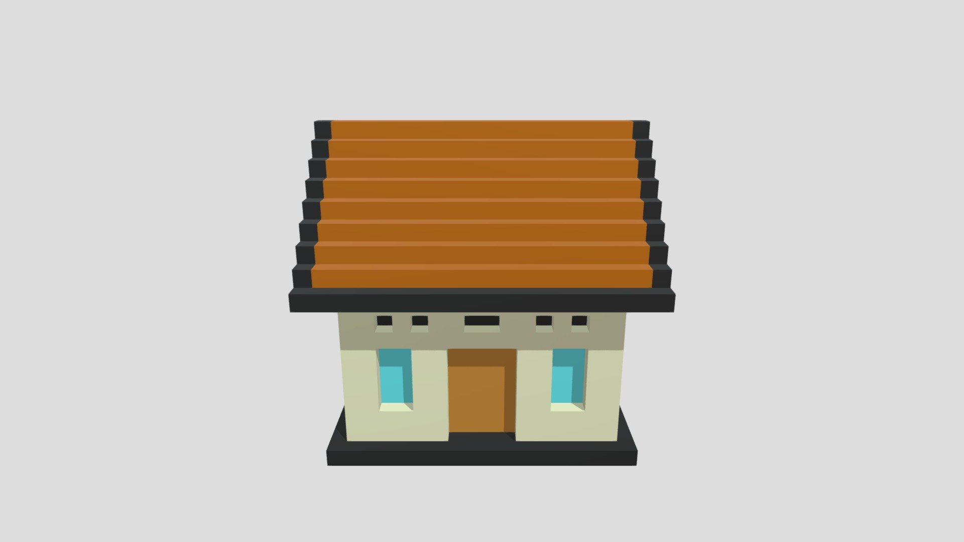 Home Tipe A - Download Free 3D model by Tom Gustin (@_ariutomo ...