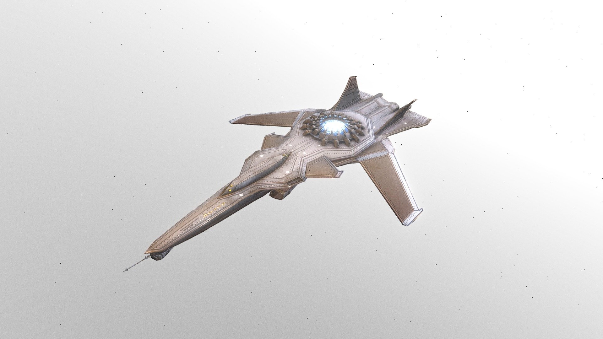 Sci-Fi Low Poly Jet - 3D model by Tsar Games (@borymaster3) [95867b6 ...