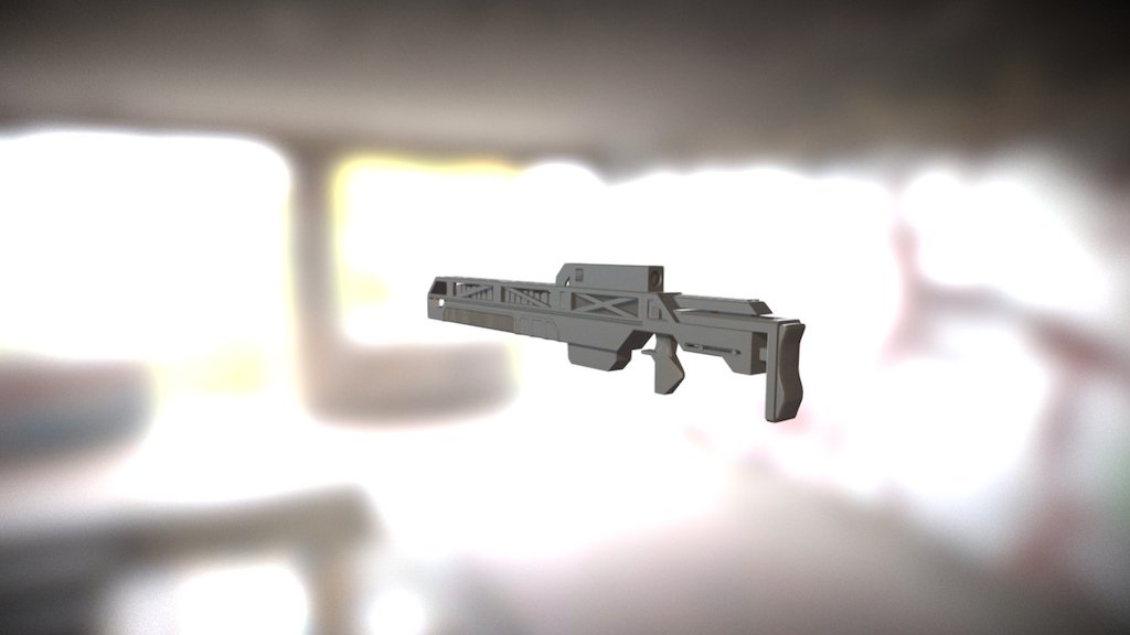 Railgun - 3D model by aleksmurz [9586953] - Sketchfab