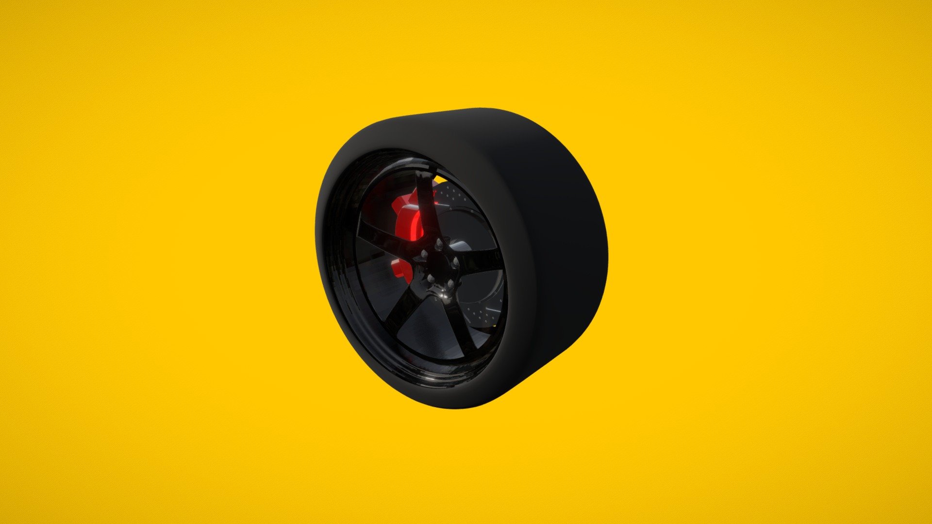 JDM car wheel - Download Free 3D model by Nitha Das (@Nitha_Das ...