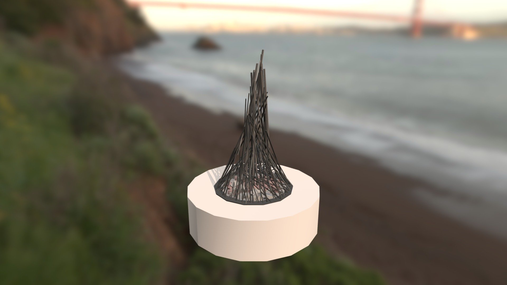 Fire Pit - Download Free 3D model by ryanpendarvis [9589c41] - Sketchfab