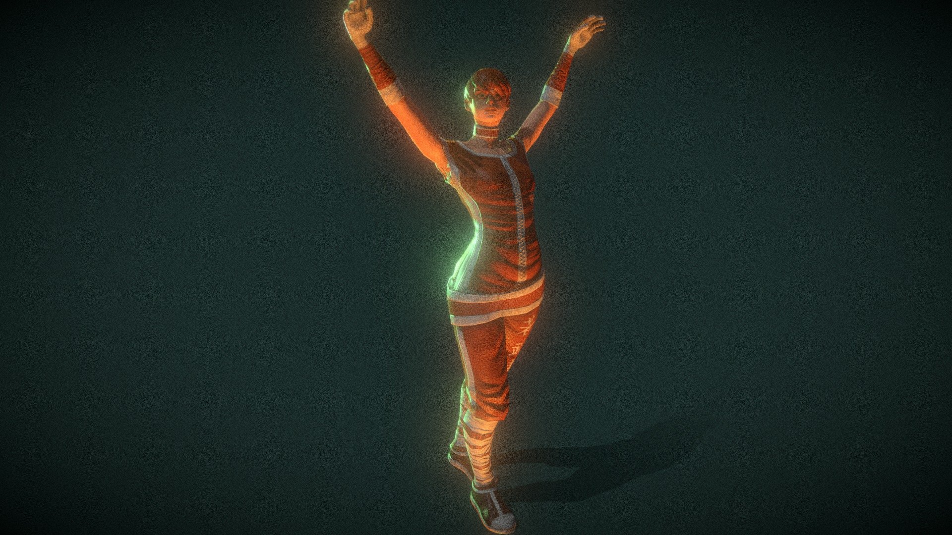 Female Character Double Dance Loop - Download Free 3D model by ...