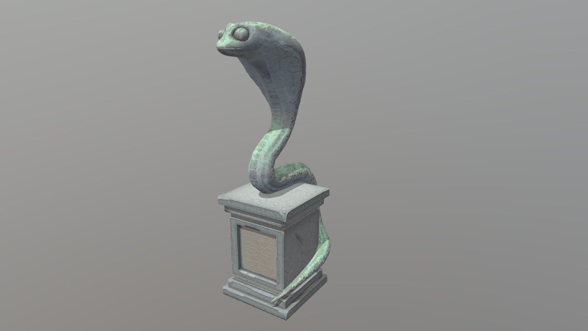 Snake Statue - 3D model by Gabriel (@outlawblaze) [958d3c6] - Sketchfab