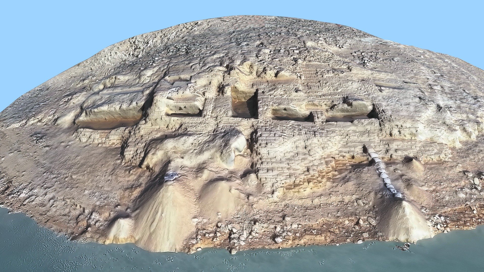 Kemune Zakhiku City 1350 BC, Irak - Buy Royalty Free 3D model by ...