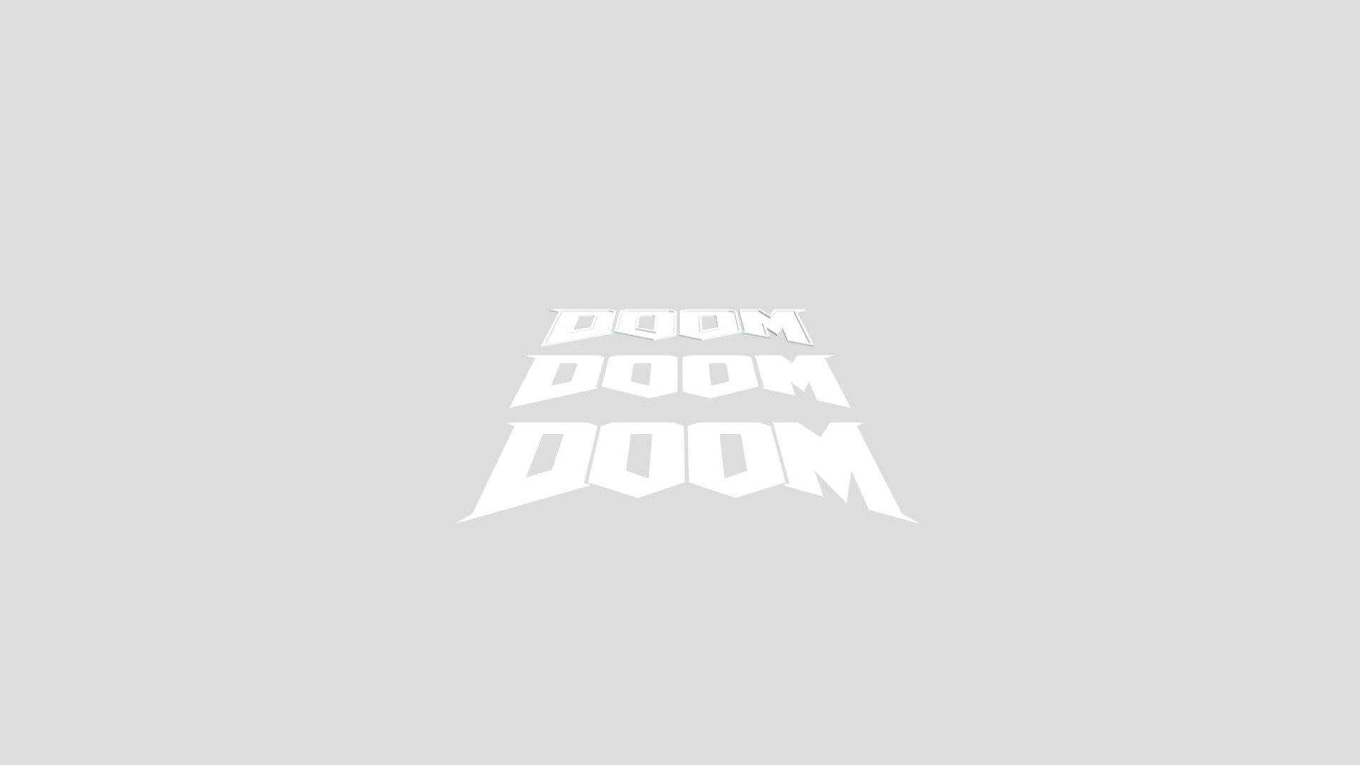 Doom logos base mesh - Download Free 3D model by g0rdonn [958dd35 ...