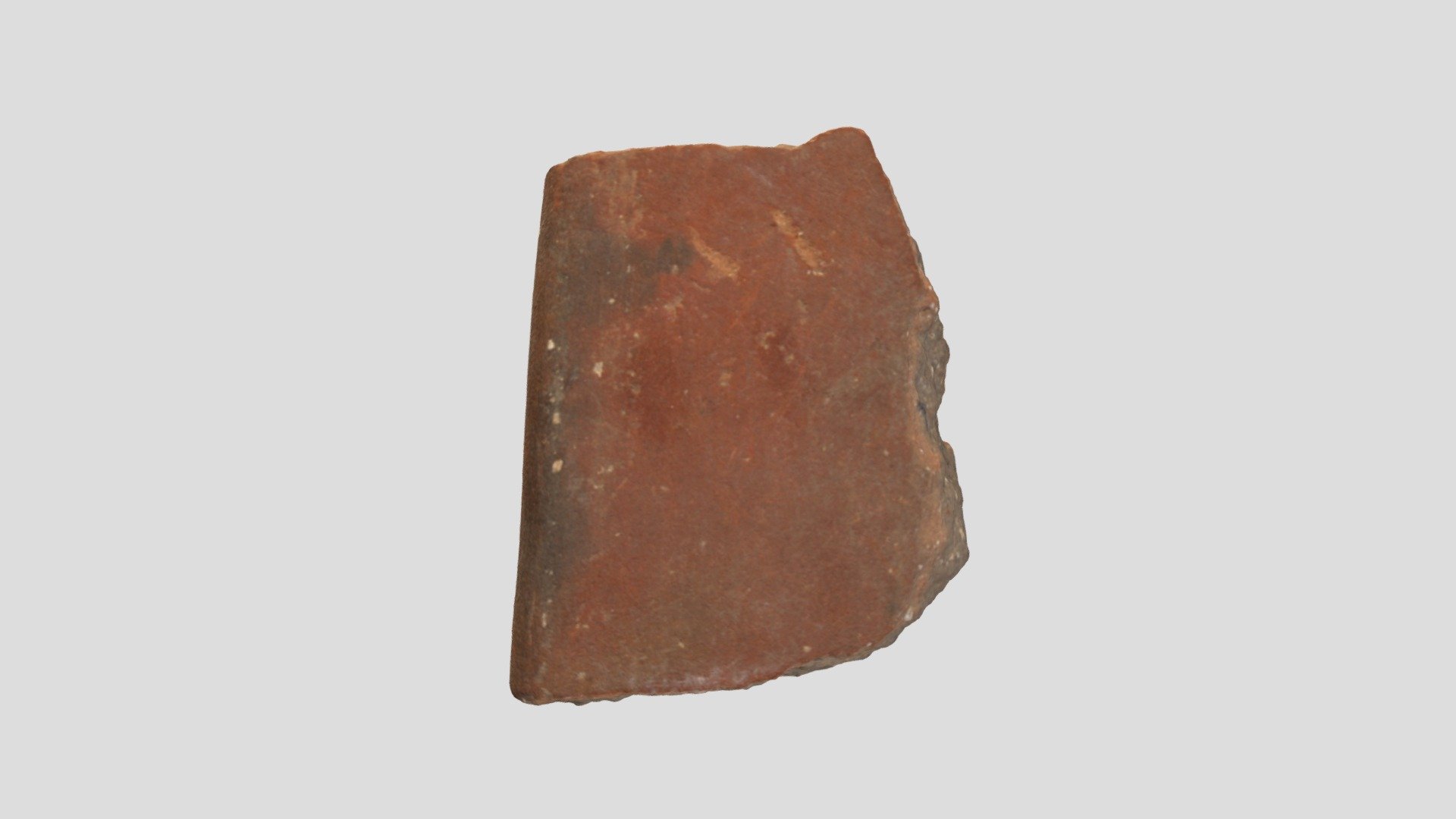 Bowl Rim Painted Red Shell Temper (2) 25 - Download Free 3D model by ...